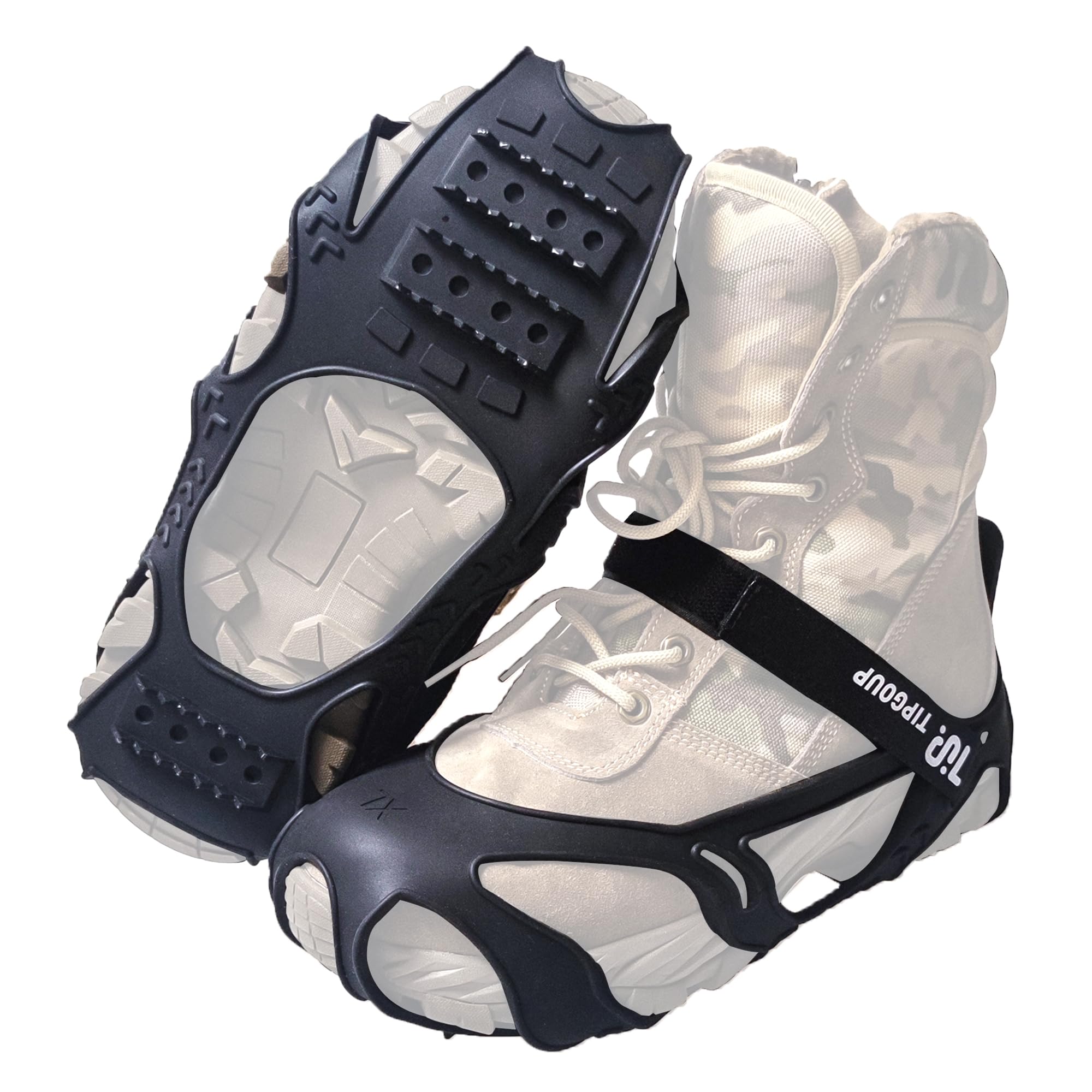 Amazon.com: Ice Snow Cleats for Shoes and Boots Non Slip Grippers ...