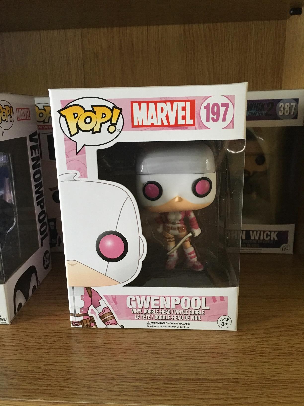 Marvel 13206 Gwenpool Pop Vinyl Figure with Sword : Amazon.co.uk: Toys & Games