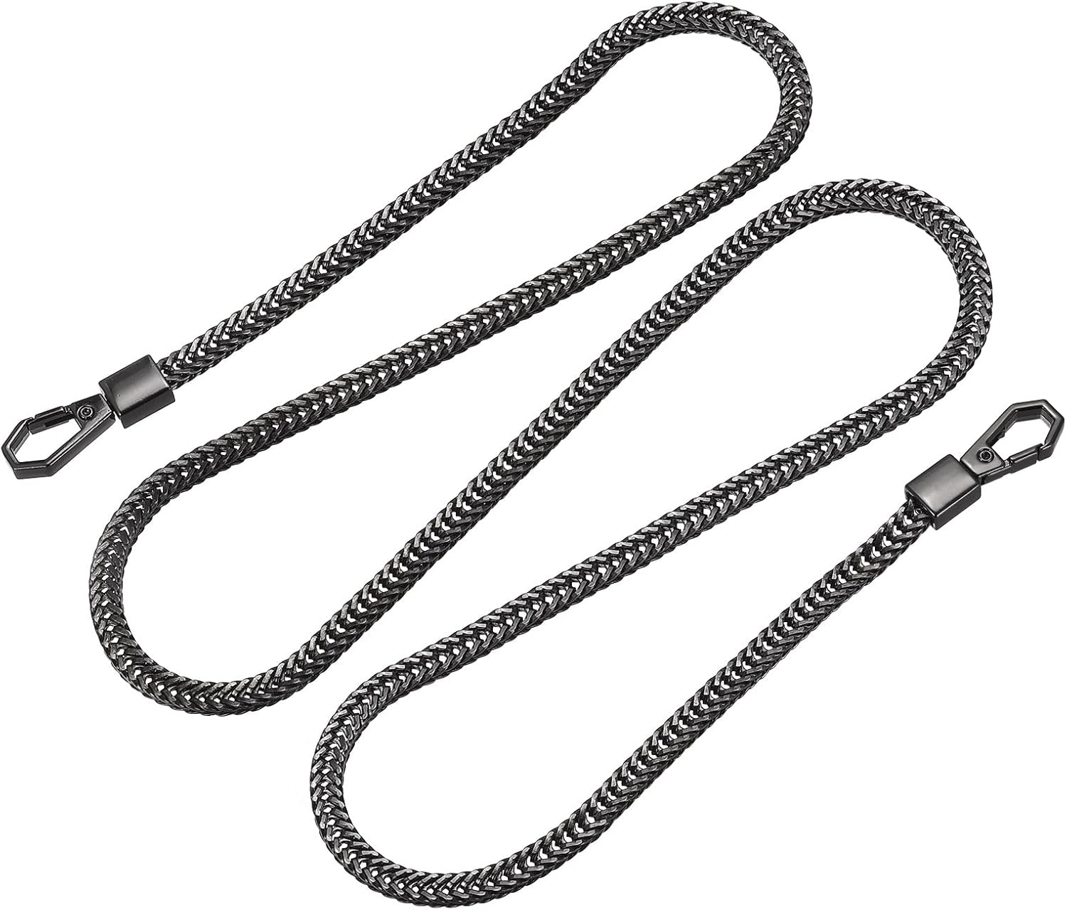 Amazon.com: uxcell Purse Chain Strap - 39" x 0.28"(LxW) Flat Chain ...