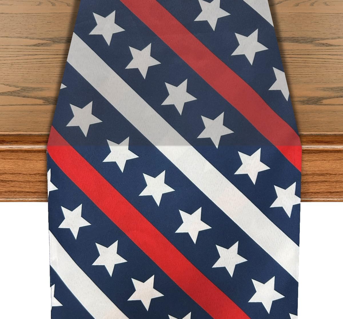 Amazon.com: 4th of July Independence Day Table Runner - Patriotic Table ...
