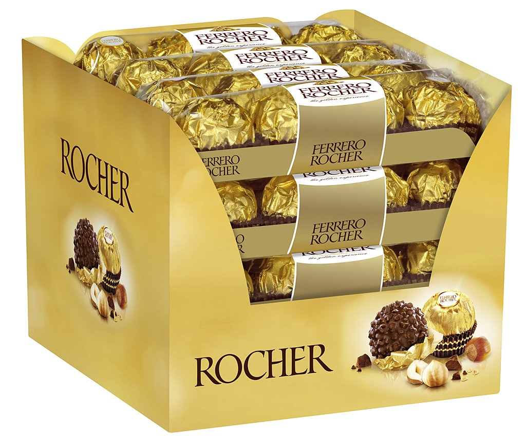 Ferrero Rocher, 16 x 4 Stück : Amazon.de: Lebensmittel & Getränke