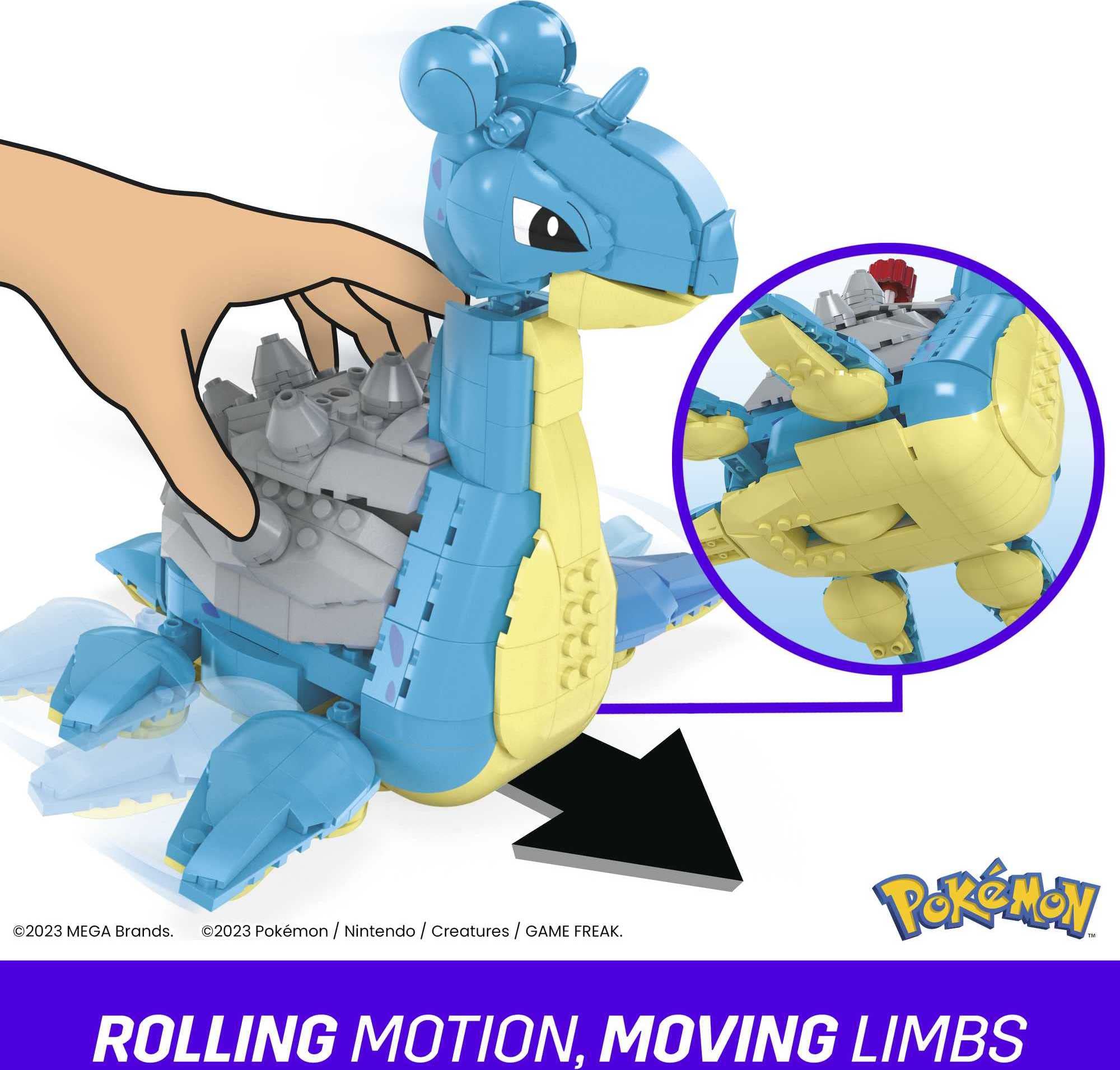 Snapklik.com : MEGA Pokemon Building Toys Set Lapras