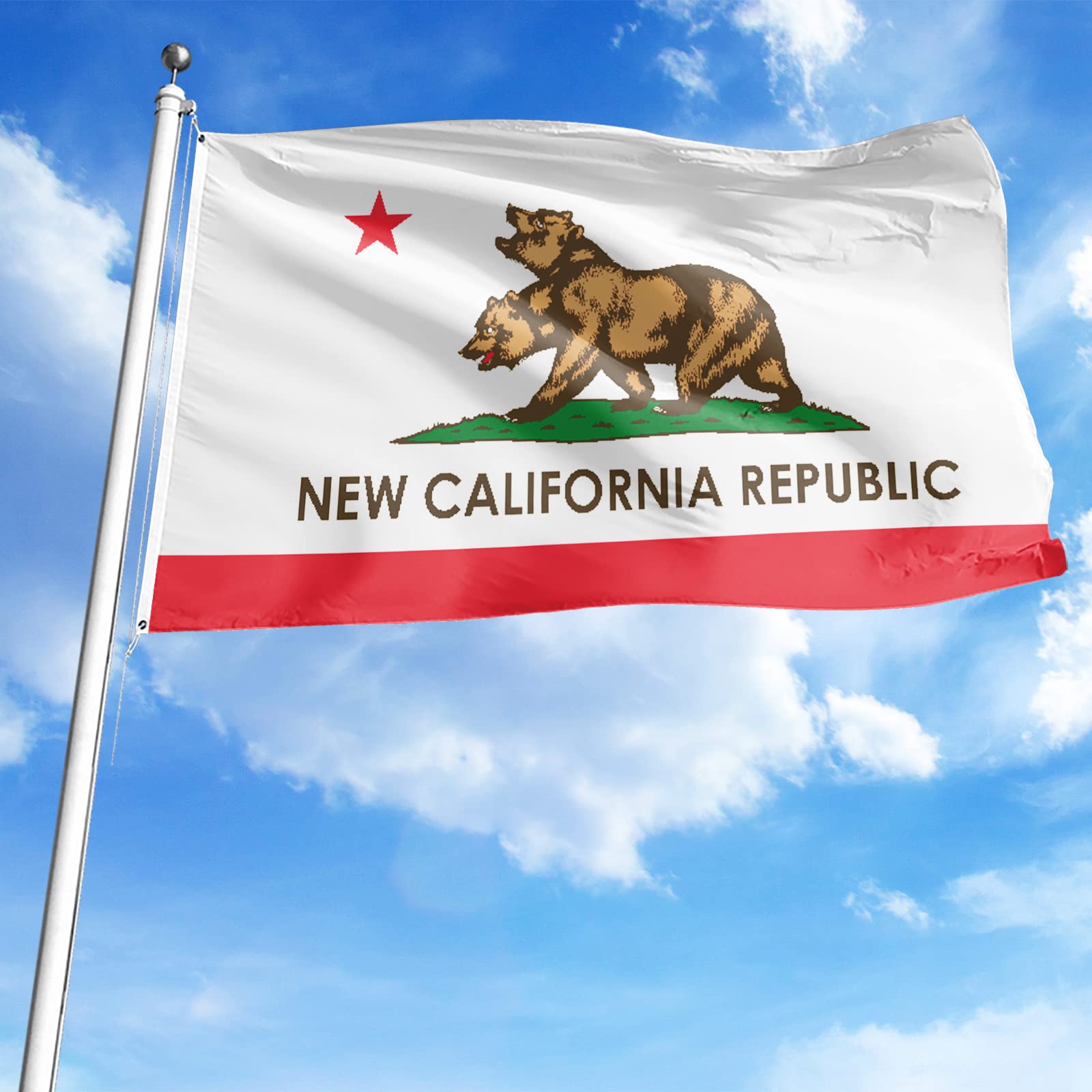 Bandera De La Ncr 2048 De Ancho Por 1152 De Alto República De Nueva