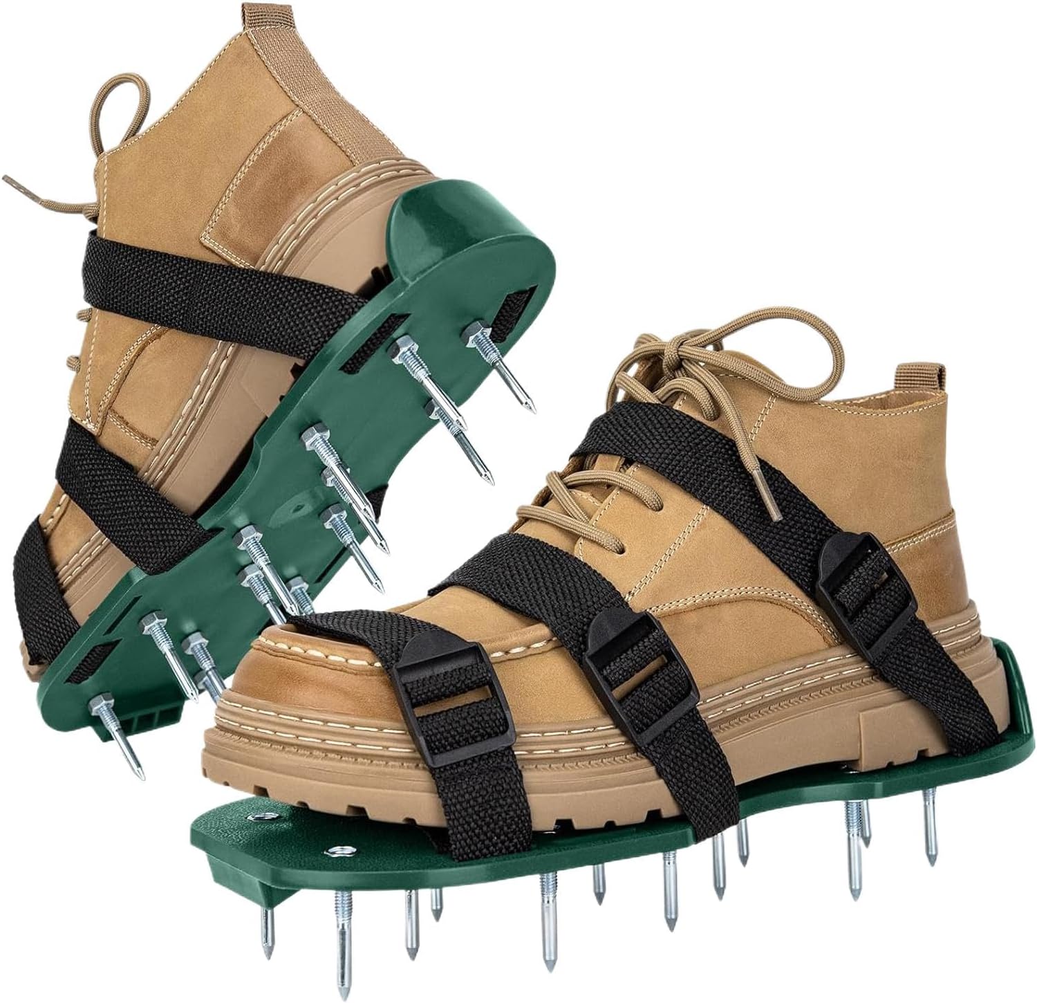 Amazon.com: Lawn Aerator Shoes, Aerator Lawn Tool, Aerator Shoes For Grass, 2x Adjustable Grass ...