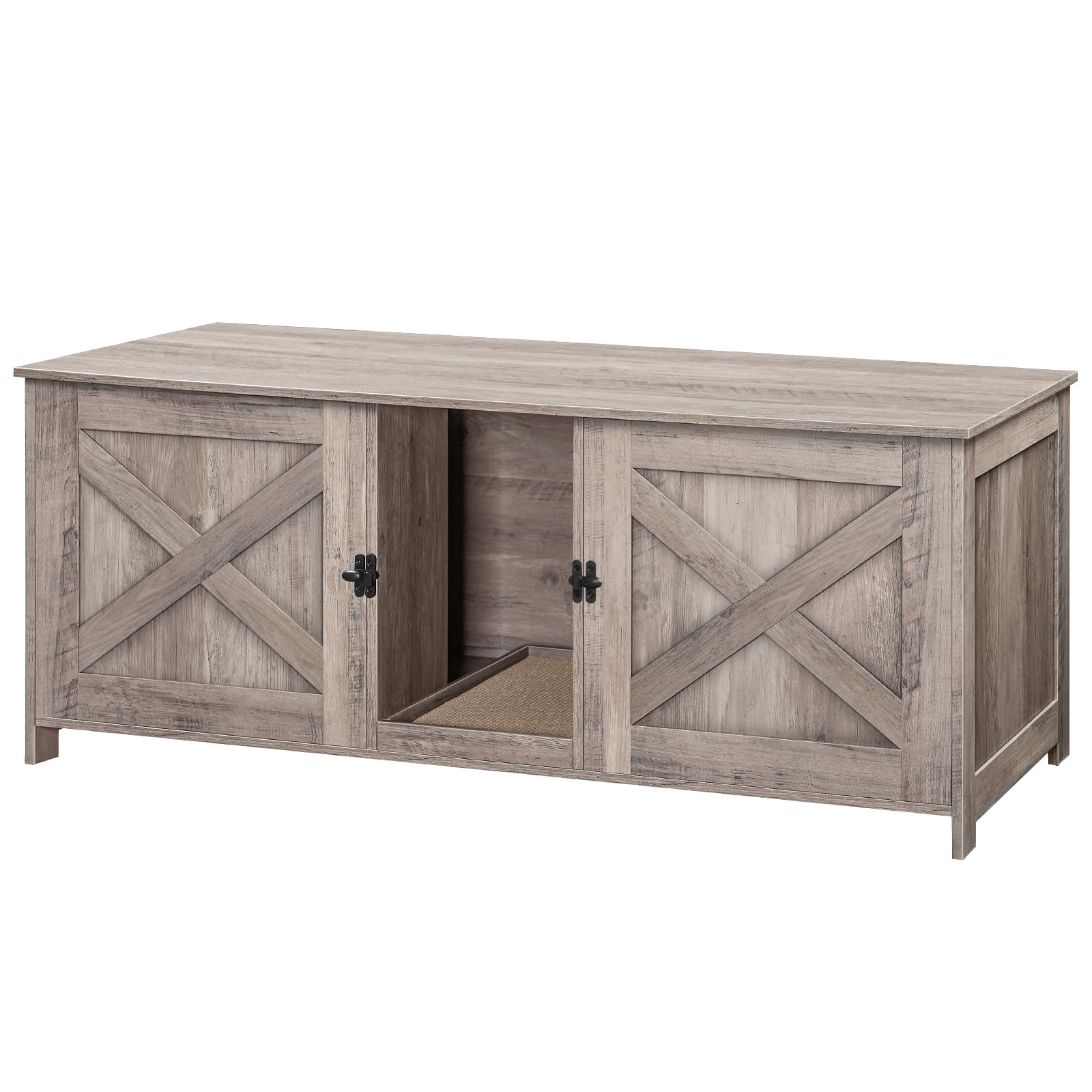 Snapklik.com : MAHANCRIS Cat Litter Box Enclosure For 2 Cats, 47.2 ...