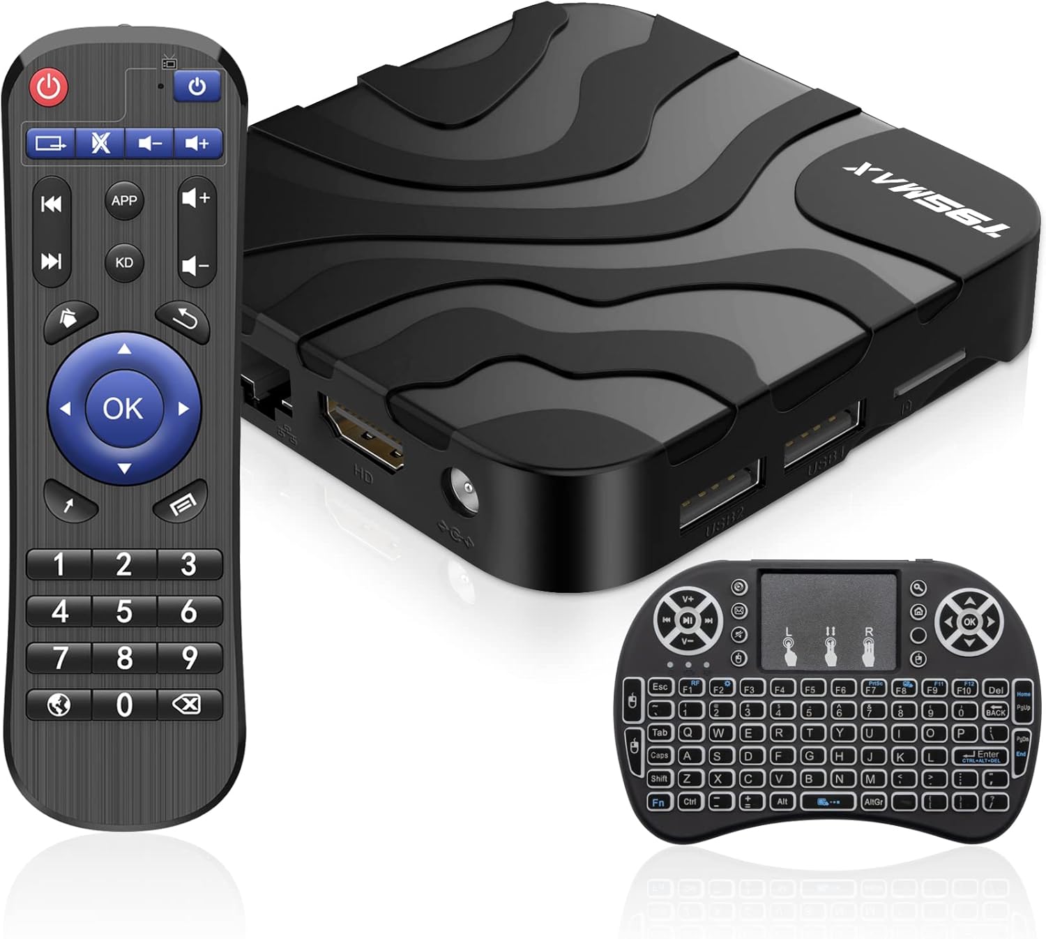 Amazon.com: Android TV Box, T95MAX Android Box 2GB RAM 16GB ROM, Quad ...