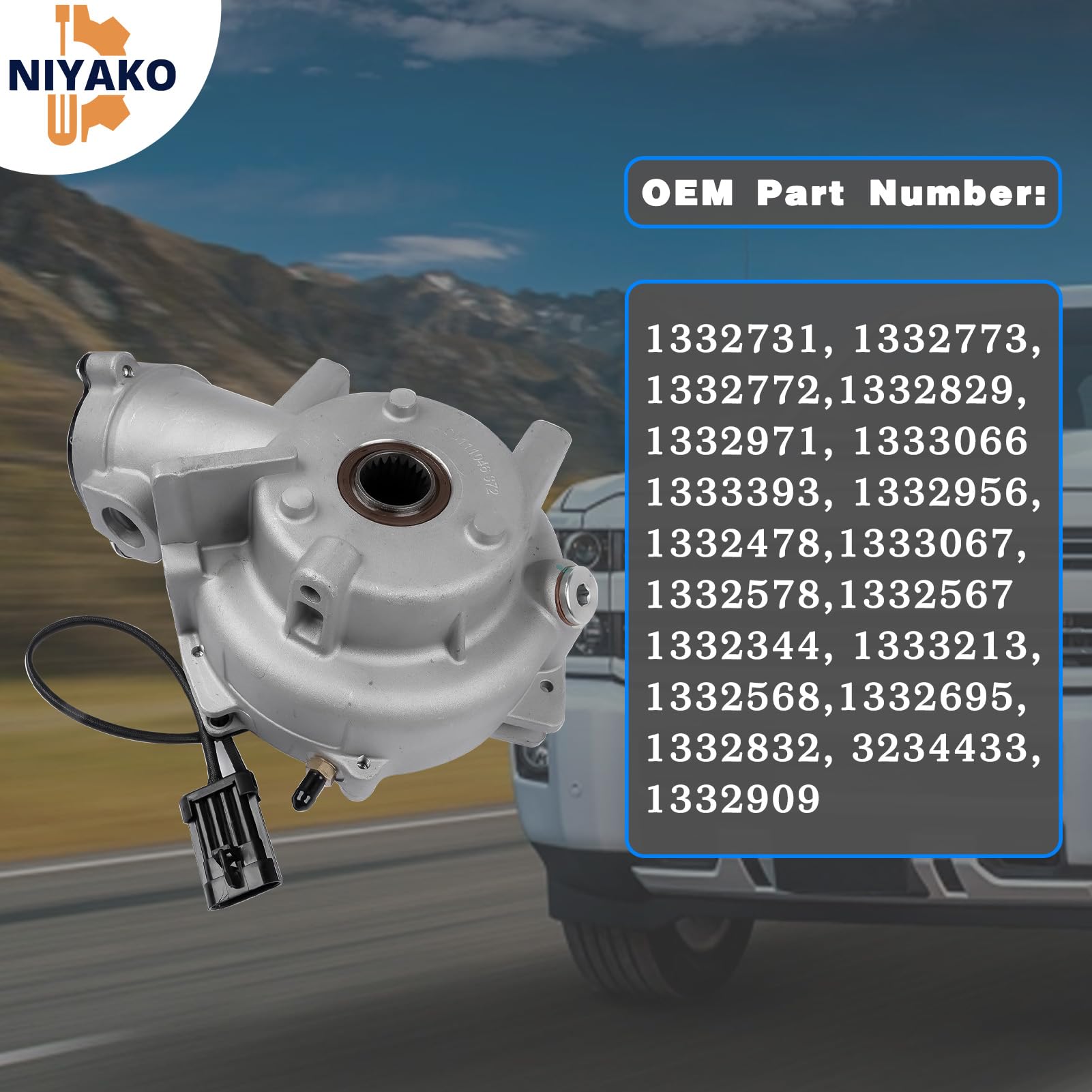 Snapklik.com : Front Differential Replacement# 1332971 1332829 Fit 2007 ...