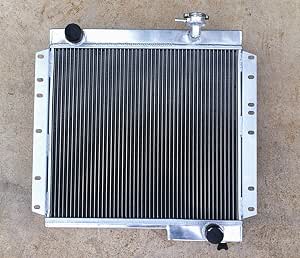 3 Rows Aluminum Radiator for Toyota Land Cruiser FJ40 FJ45 Petrol MT ...