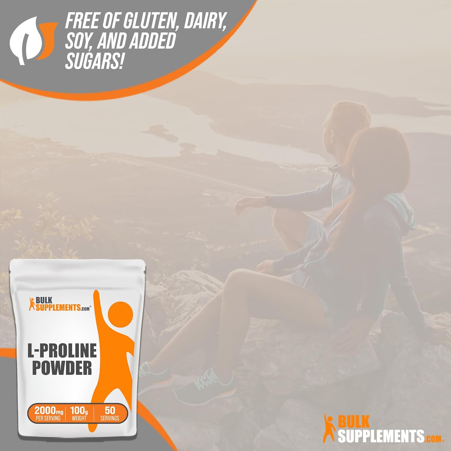 BulkSupplements.com L-Proline Powder – Suplementos para la piel – Suplementos con aminoácidos ...