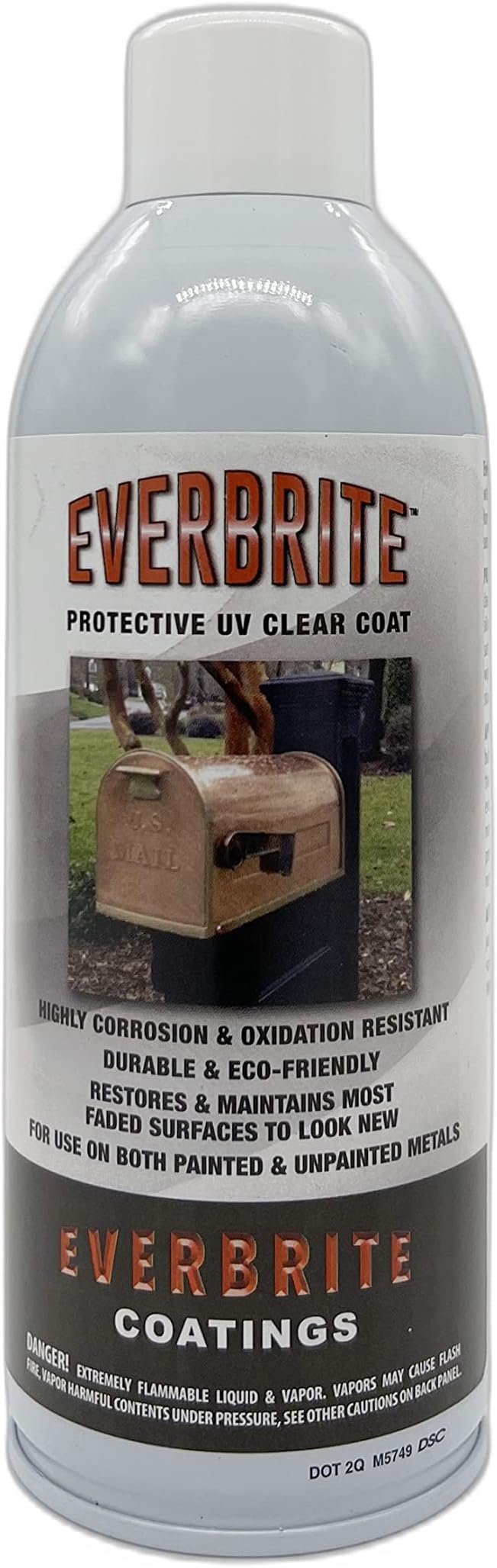 Krylon K01303A07 Crystal Clear Acrylic Coating Aerosol Spray, 6 Ounce ...