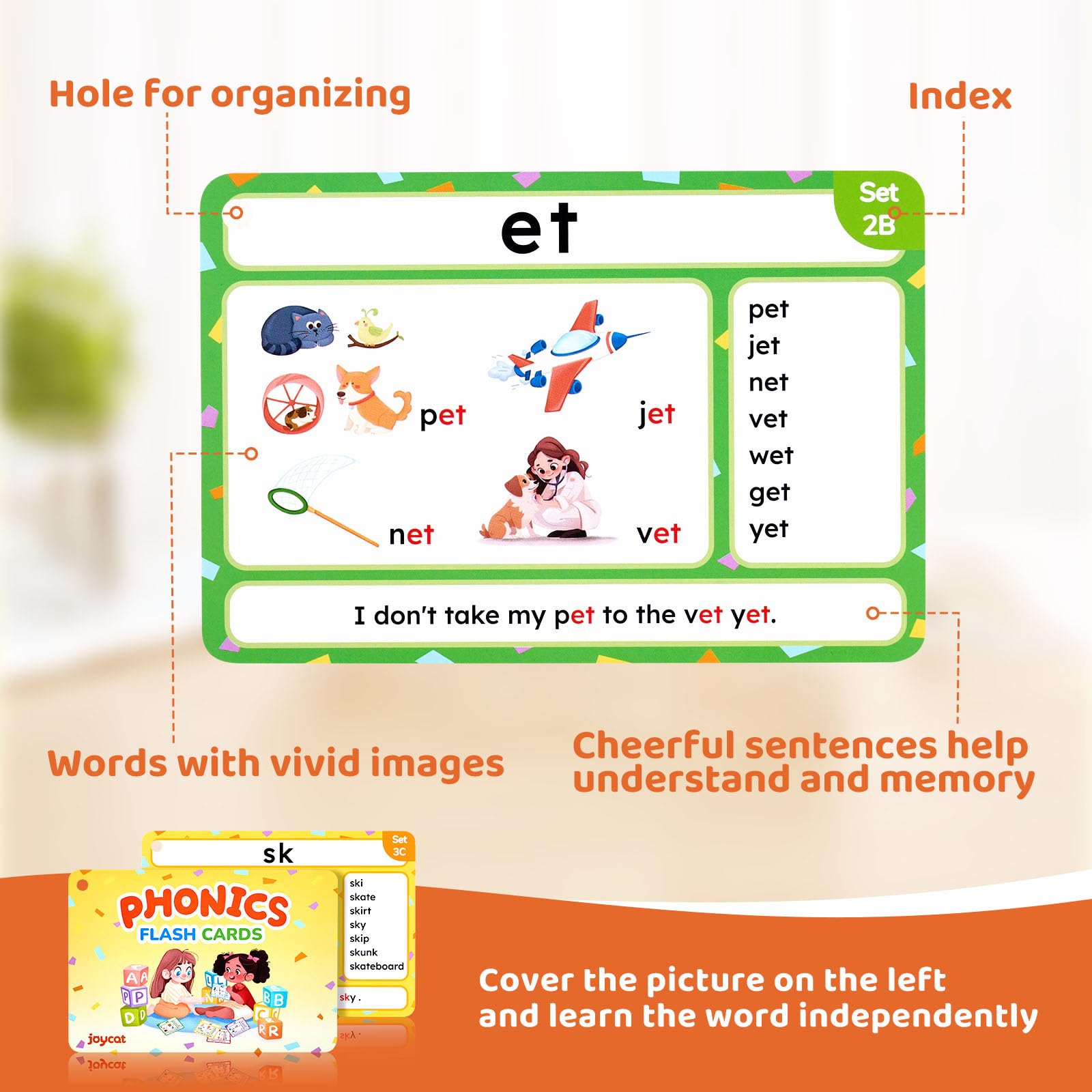 Snapklik.com : 75 Pack Phonics Flash Cards-Learn To Read Alphabet And CVC Words In 25 Stages ...