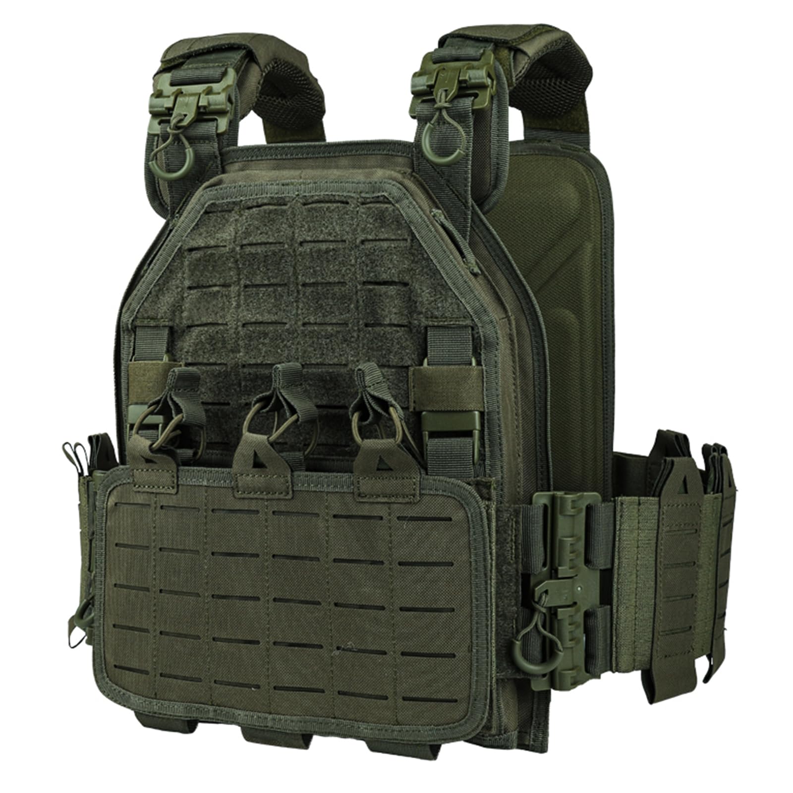 Amazon.com : YAKEDA Tactical Vest for Men 1000D Nylon Quick Release ...