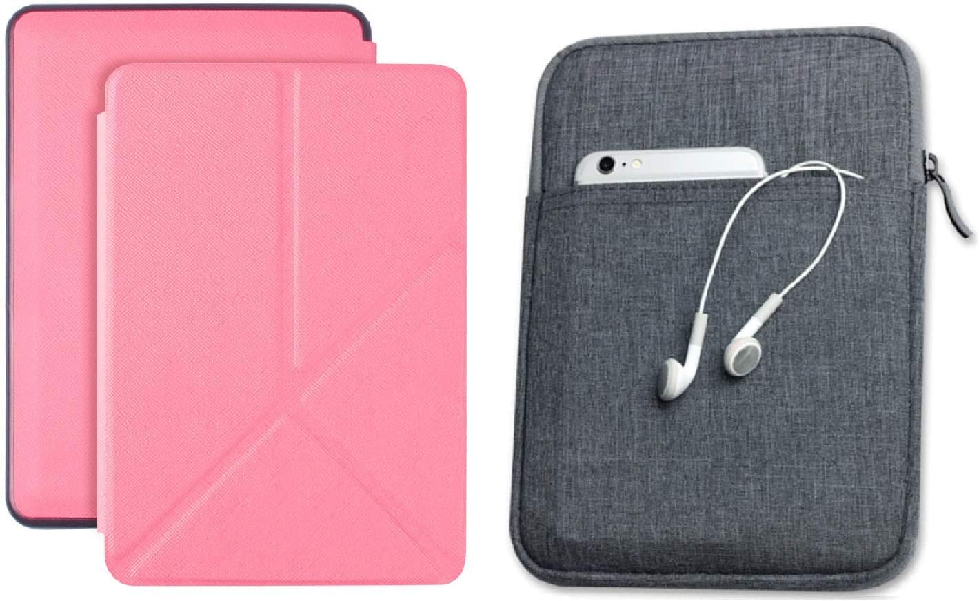 Capa Kindle Paperwhite 10ª geração à prova d'água Rosa Claro Origami ...