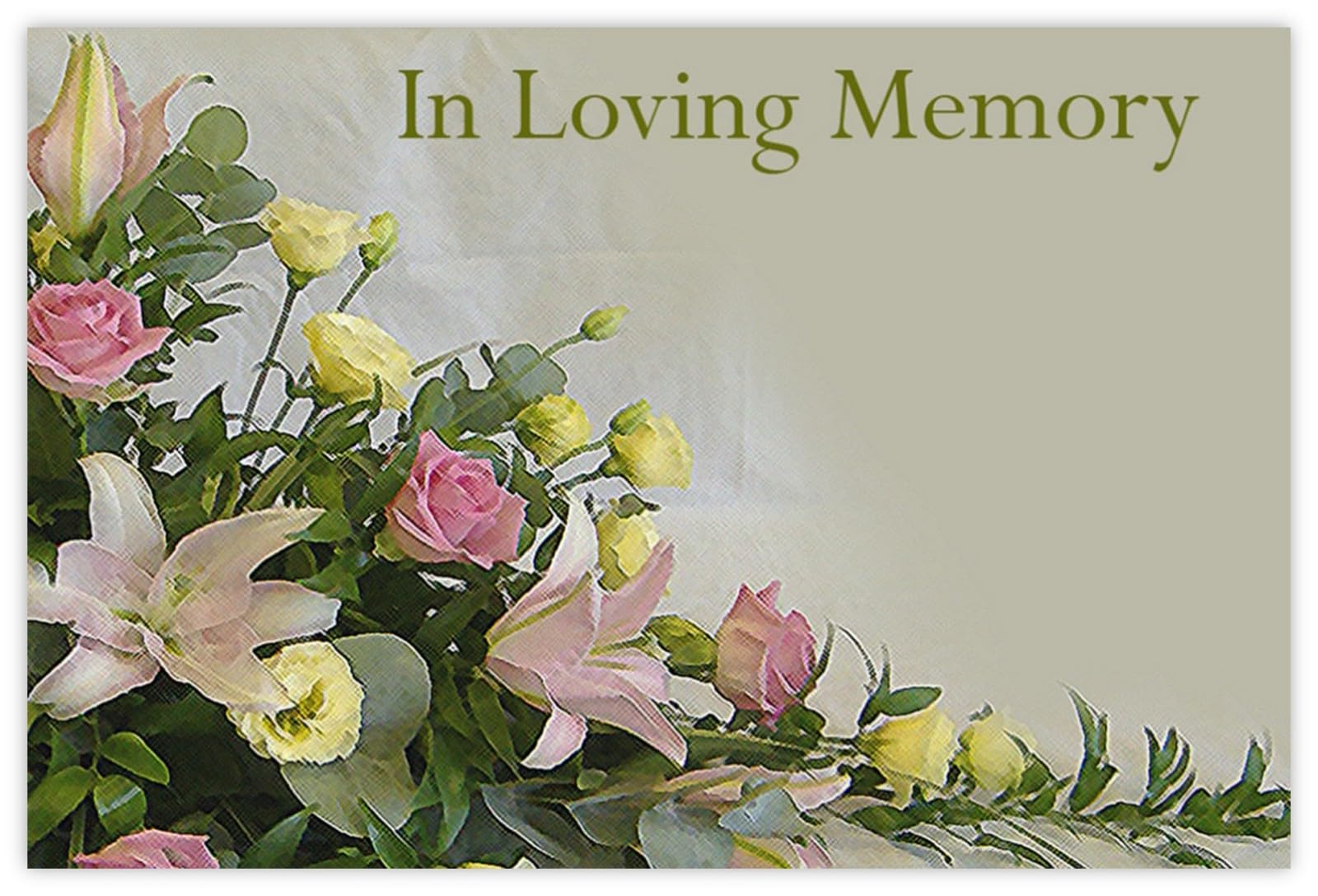 celloexpress In Loving Memory (Pink & Yellow Spray) Flower Message ...