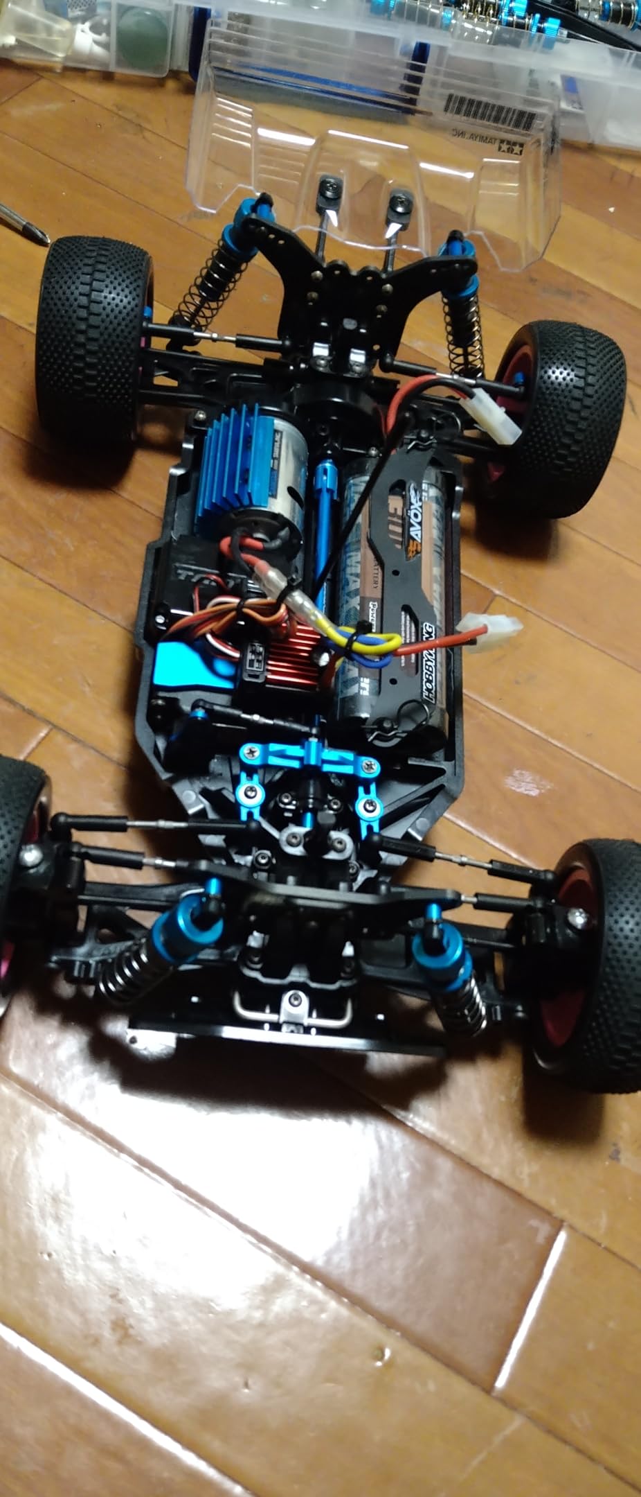 Amazon.co.jp: タミヤ(TAMIYA) 1/10 電動RCカーシリーズ No.717 1/10RC TT-02BR シャーシキット 58717 : おもちゃ