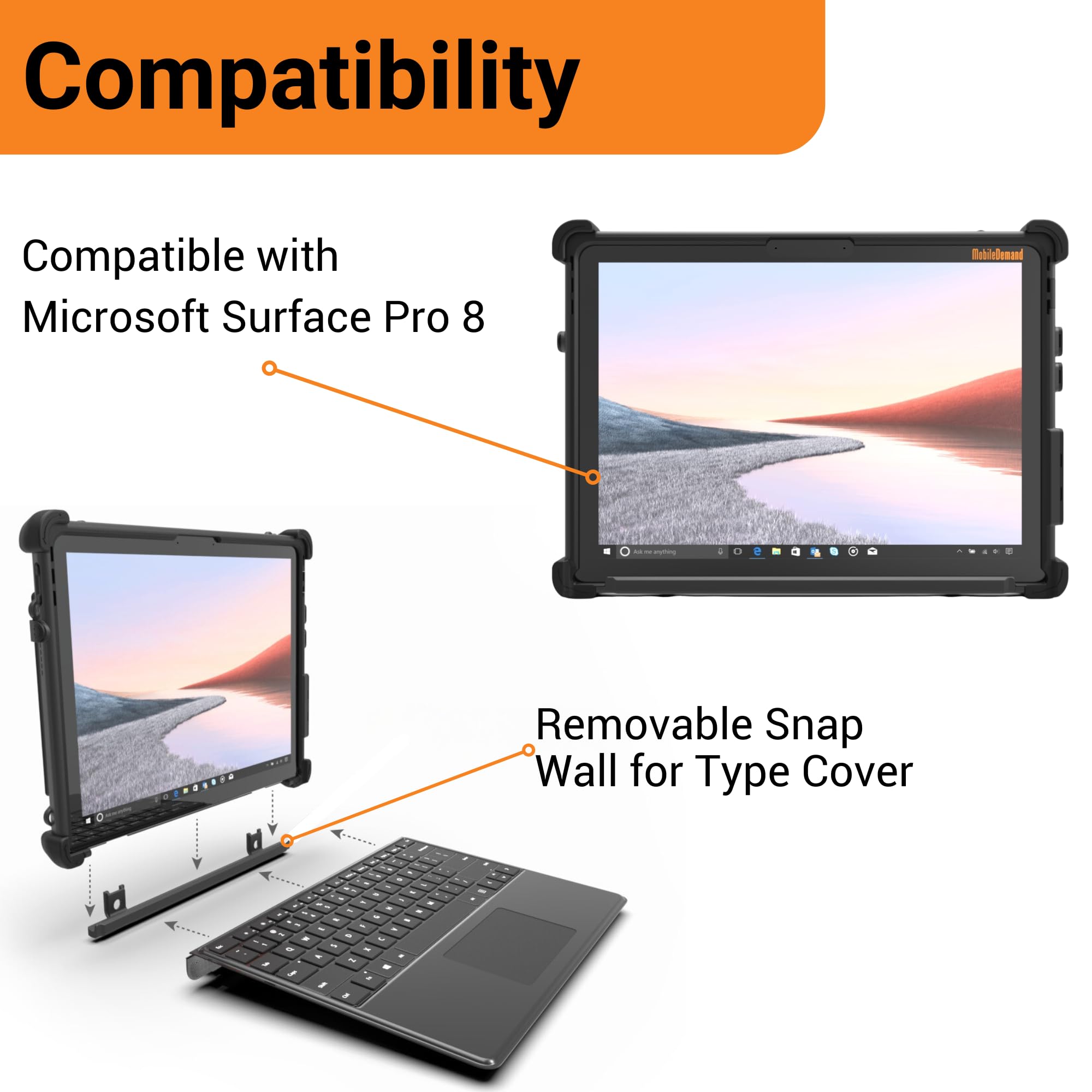 Snapklik.com : MobileDemand Ultra Rugged Standard Case For Microsoft ...
