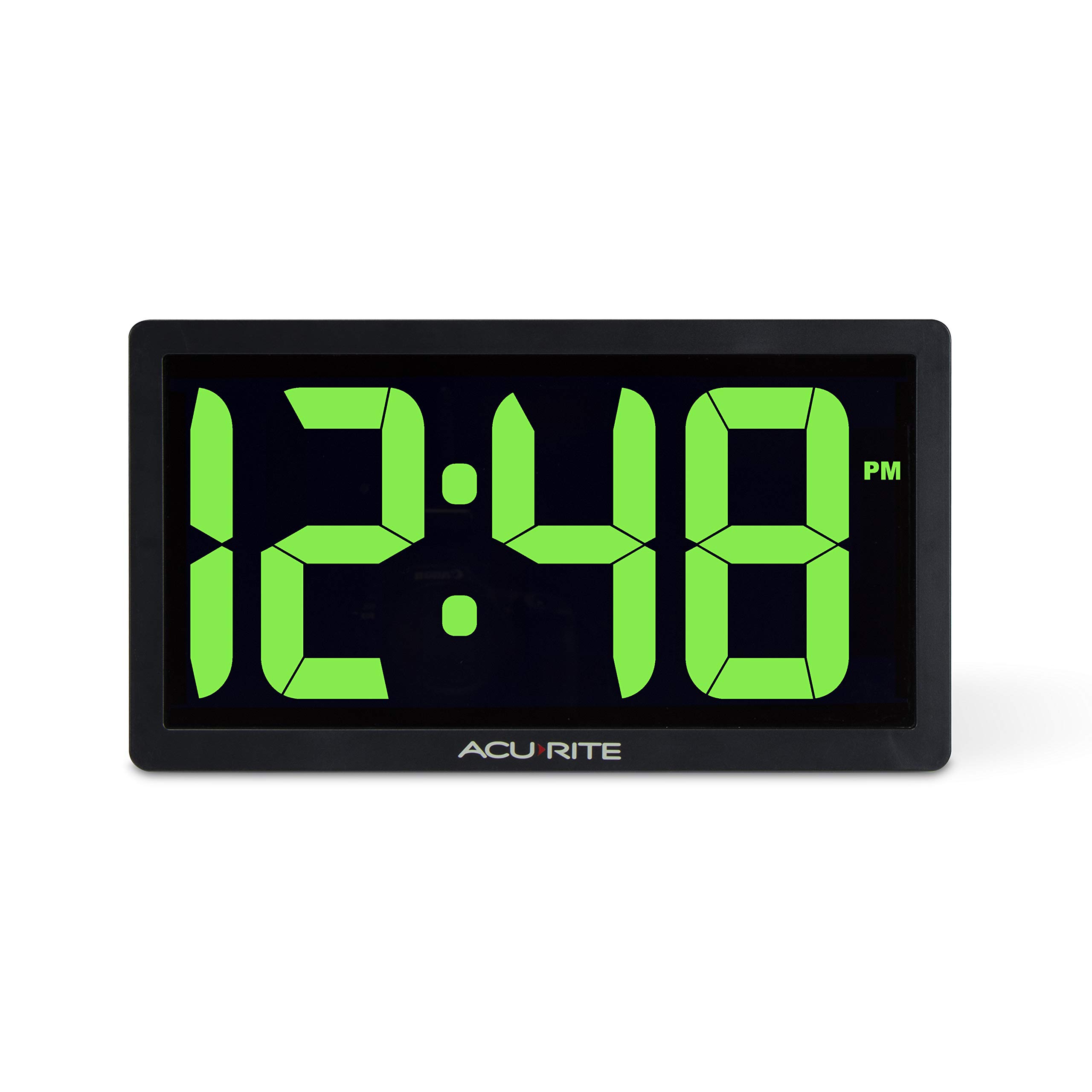 Amazon.com: AcuRite 75112M 10-inch LED Digital Clock with Auto Dimming ...