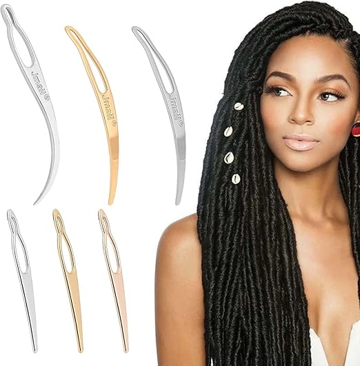 Amazon.com: Lusofie 6Pcs Interlocking Dreadlock Tool for Loc Metal ...