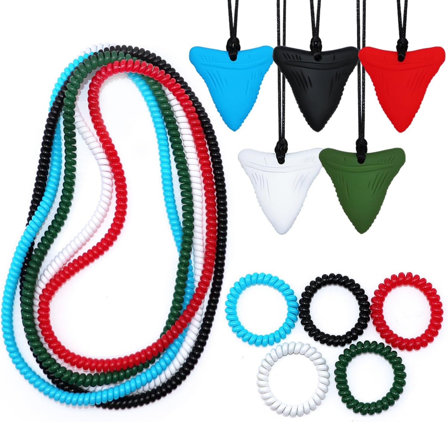 Amazon.com : Chewy Necklaces for Sensory Kids, Seeway Silicone Chew ...