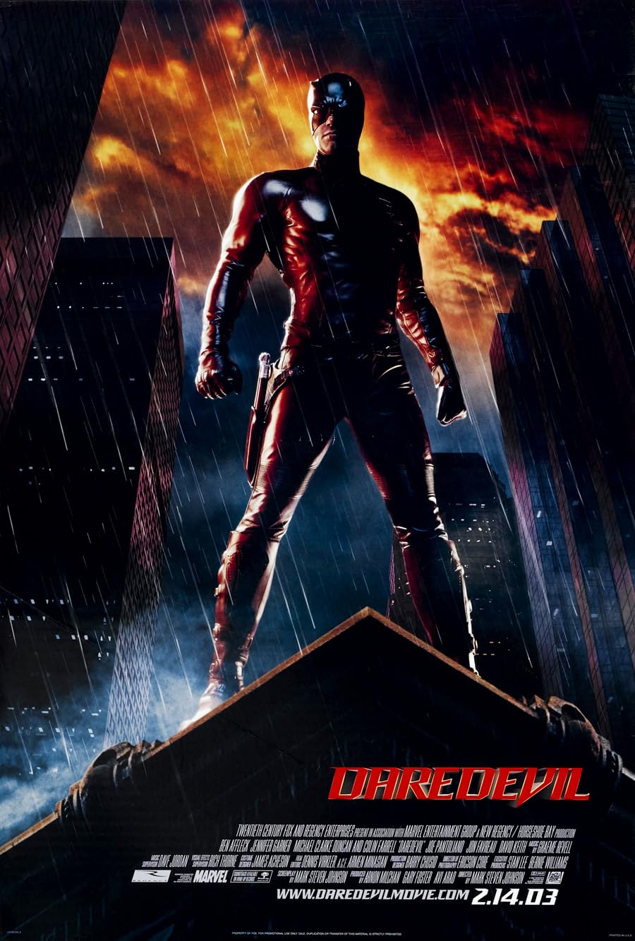 Daredevil Movie Poster