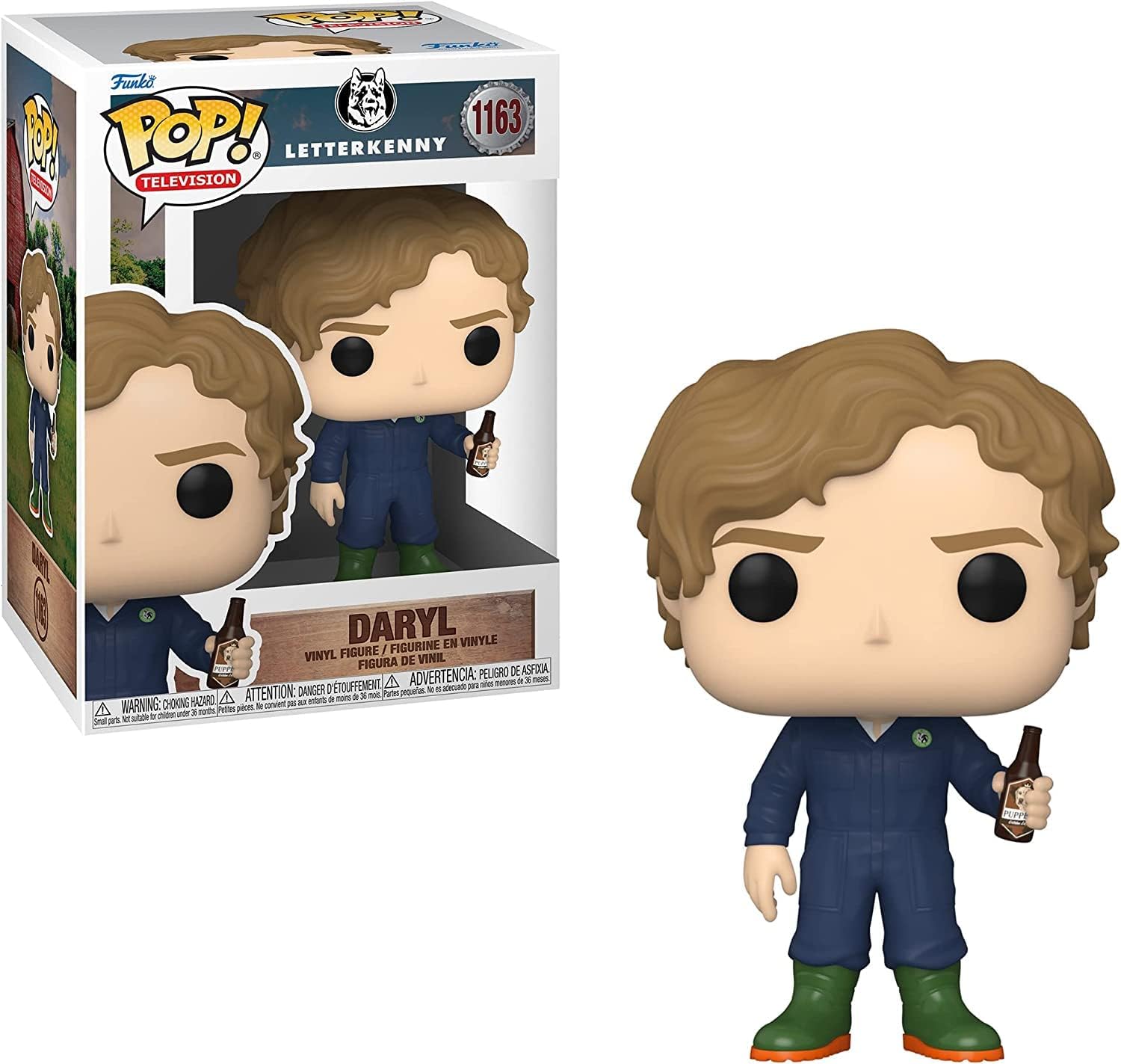 Amazon.com: TOYBOP Protector + Letterkenny Pop! Television Vinyl ...