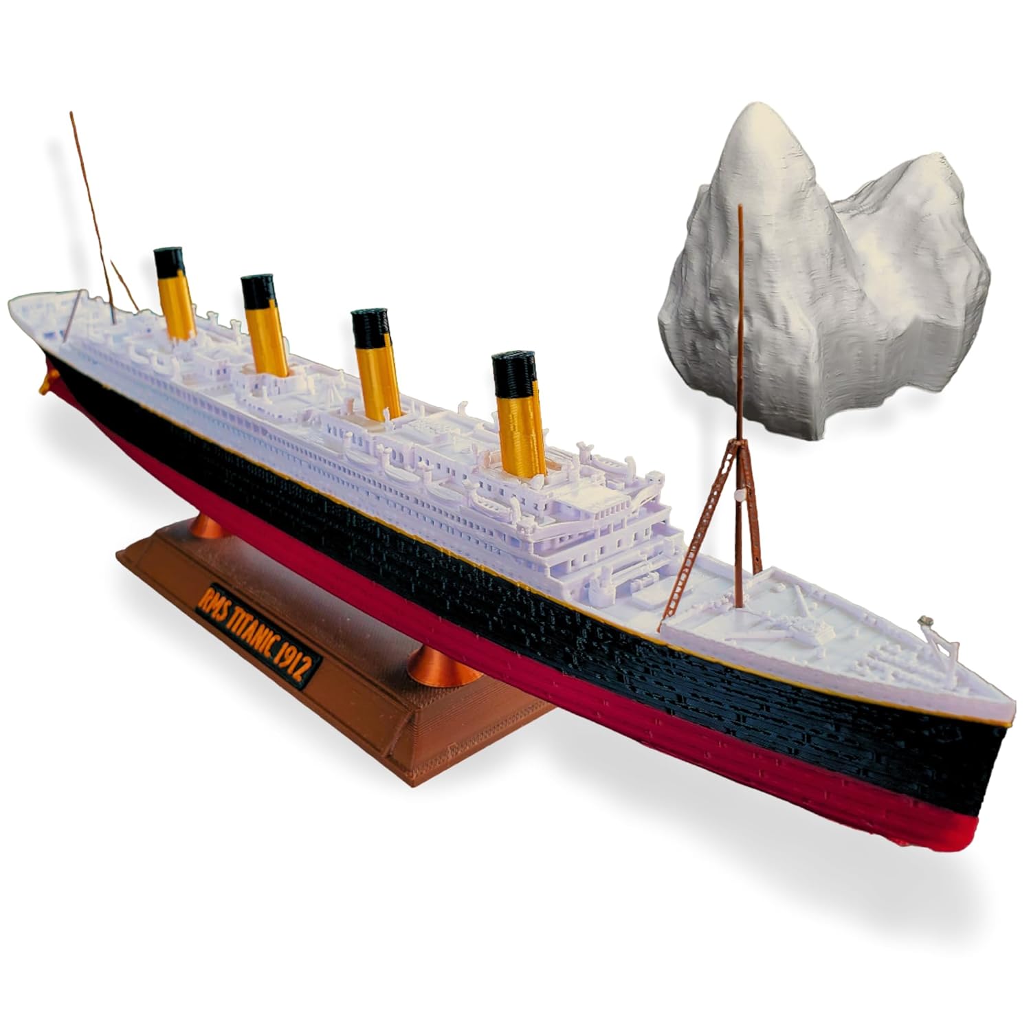 Amazon.com: RMS Titanic Premium 2023 Model Design by TheRoller3d 1:900 ...