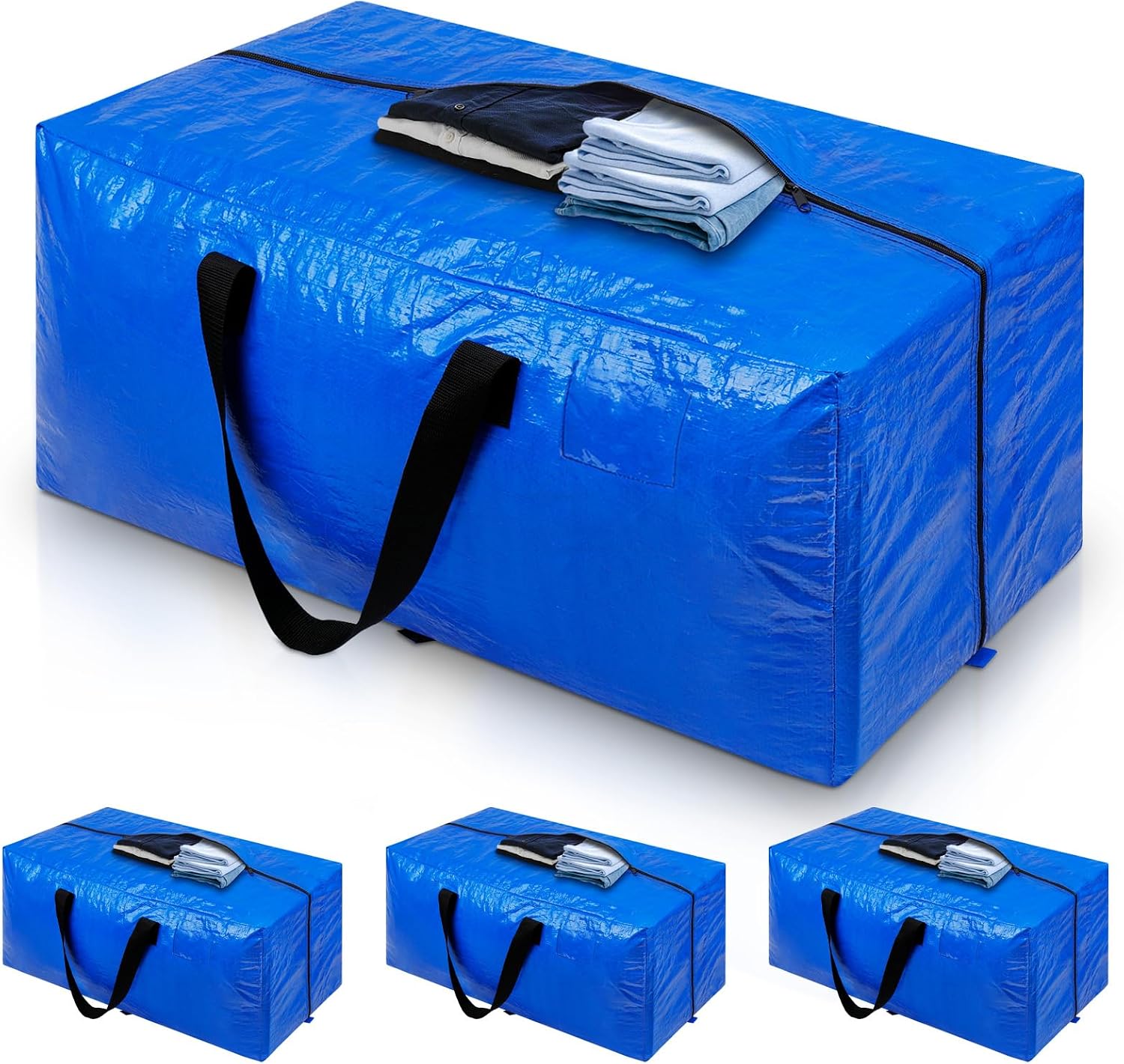 Amazon.com: 4 Pack Moving Bags College Packing Storage Boxes with ...
