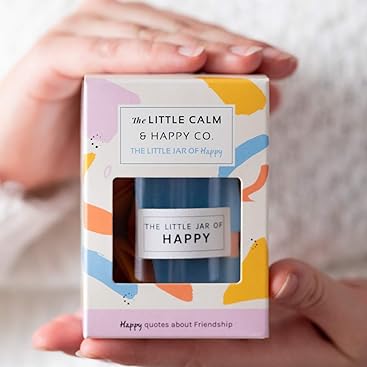 The Little Calm and Happy Company Happy Friendship Quotes Jar (30 Notes ...