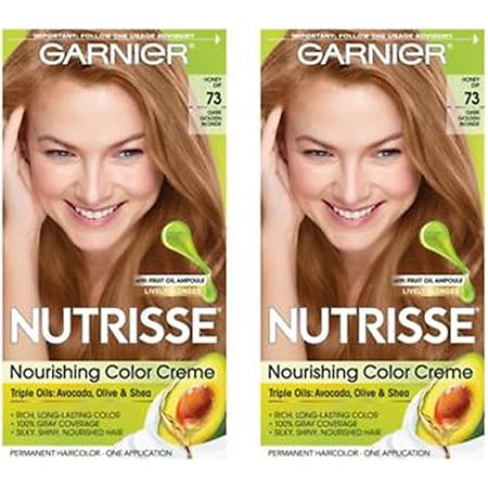 Amazon.com : Garnier Nutrisse Haircolor, 73 Dark Golden Blonde 1 ea ...