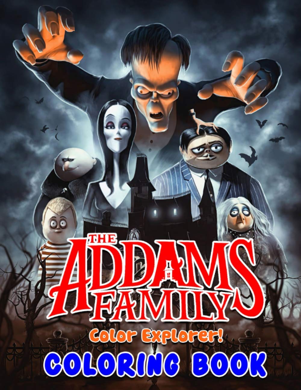 Color Explorer The Addams Family Coloring Book A Coloring Book ...