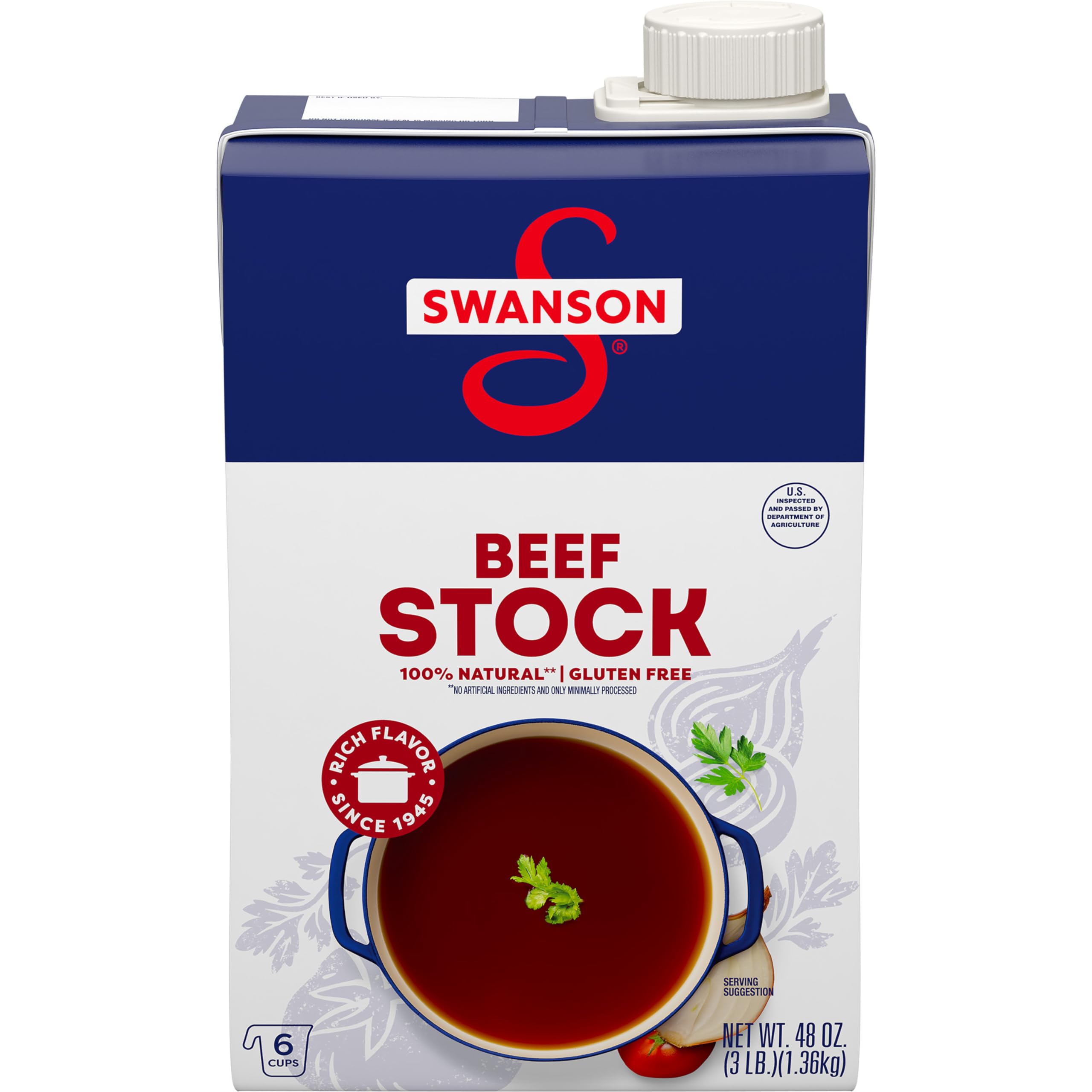 Snapklik.com : Swanson 100% Natural Beef Stock