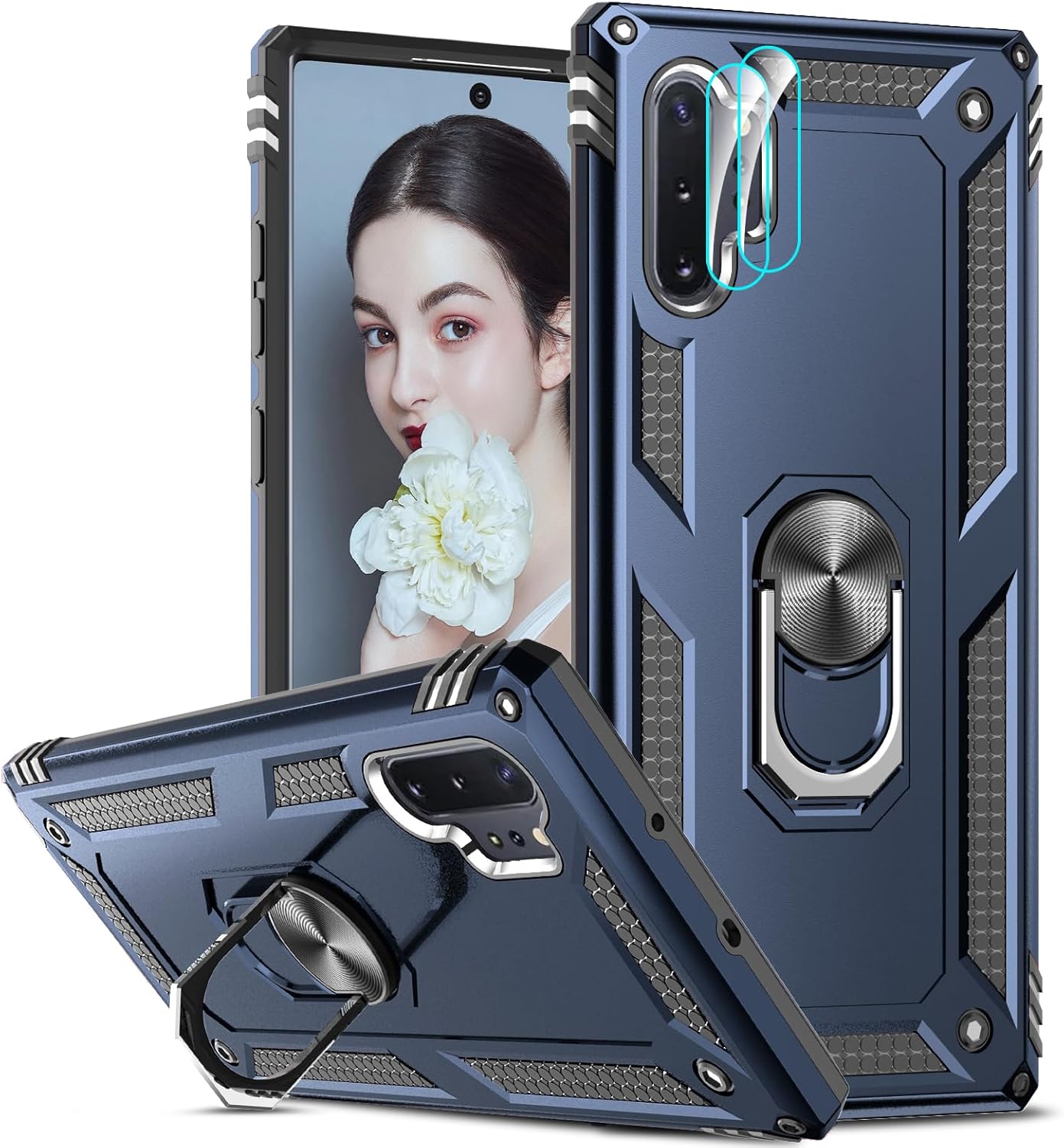 Amazon.com: LeYi for Note-10-Plus Case: Galaxy Note 10 Plus Case with ...