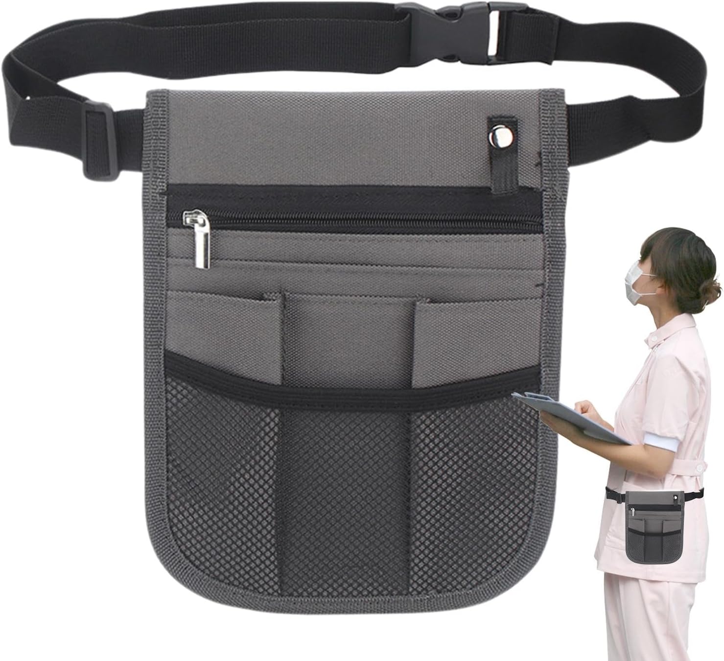 Nurse Waist Bag,Nursing Pouch Nurse Tool Belt - Multifunctional Work ...