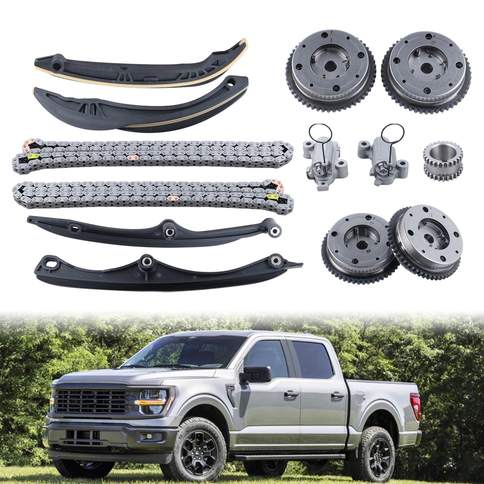 Camshaft Sprocket For Sale Proxlex Timing Chain Kit Fit For Ford F-150 ...