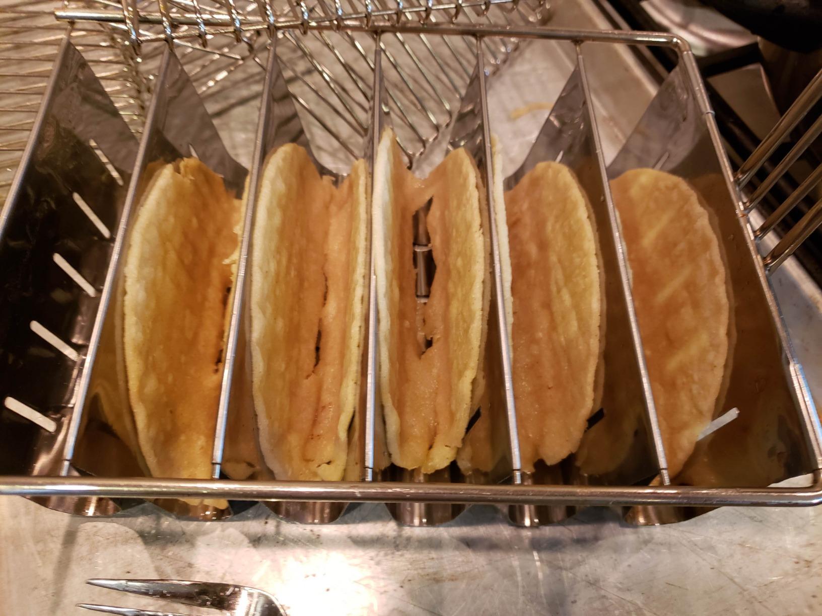 Amazon.com: Onesource NEW, 8-Mold, Taco Shell Fry Basket, Tostada Shell ...