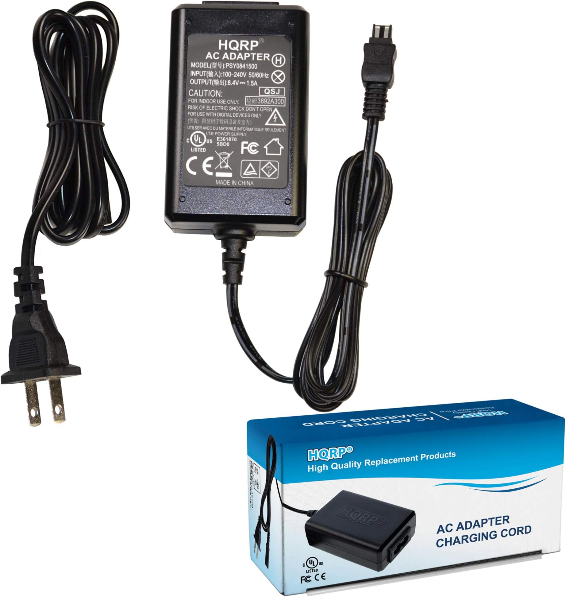 Amazon.com : Sony ACL200 AC Adaptor (Black) : Camcorder Batteries ...