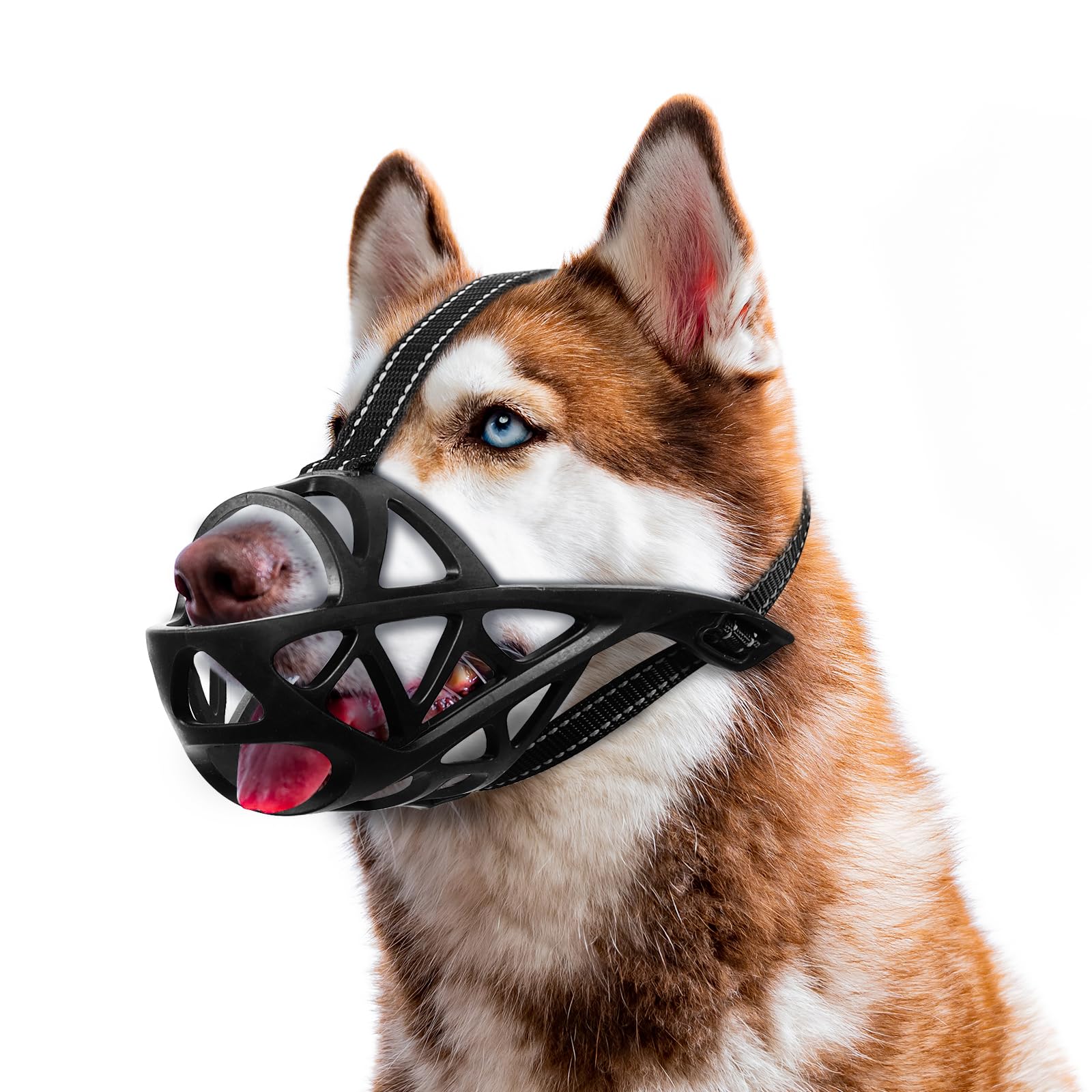 1 x Brand New Supet Dog Muzzle Dog Muzzles Breathable Mesh And Durable ...