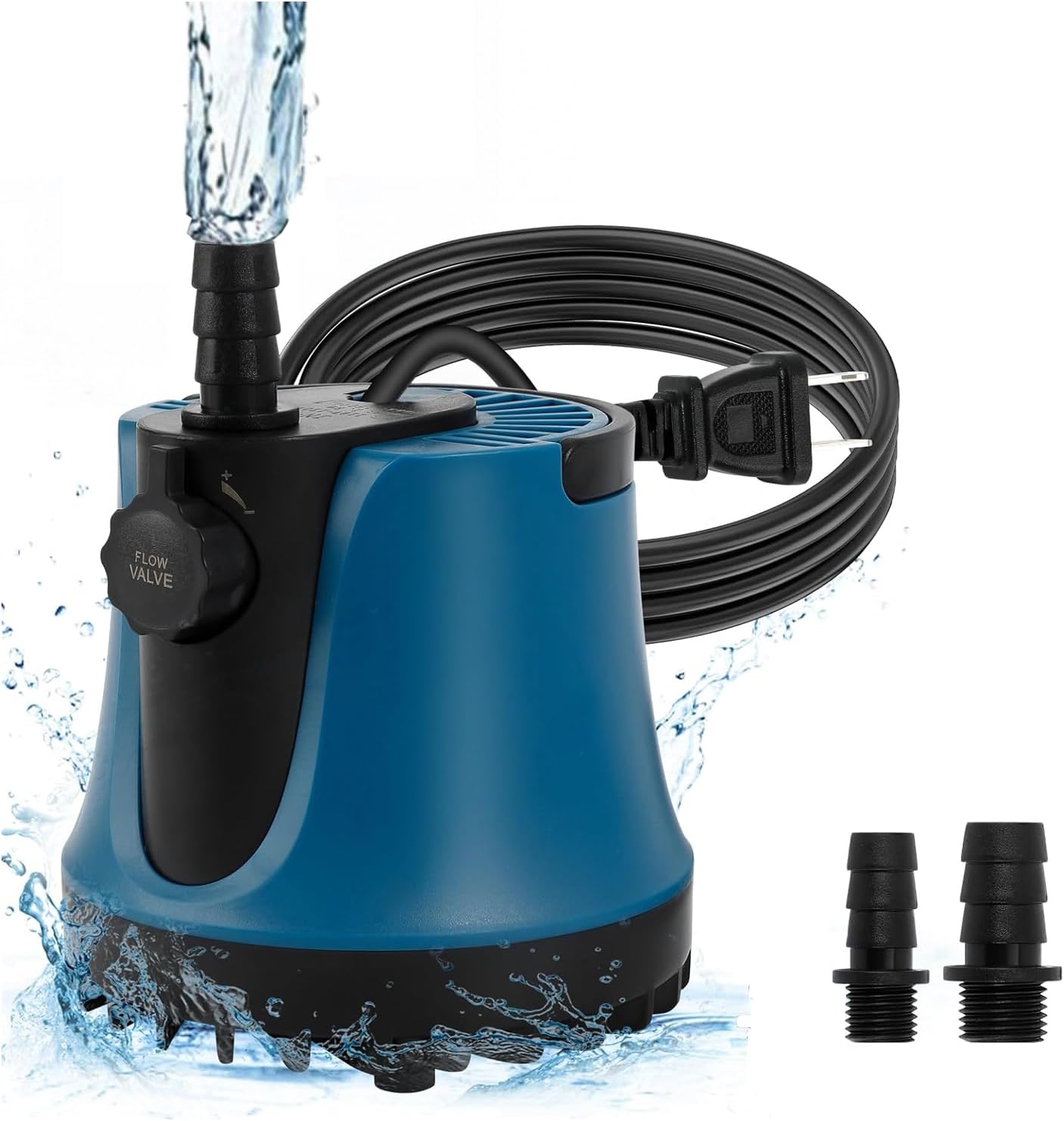 Amazon.com: Small Fountain Pumps Submersible Outdoor 528 GPH 35W Small ...
