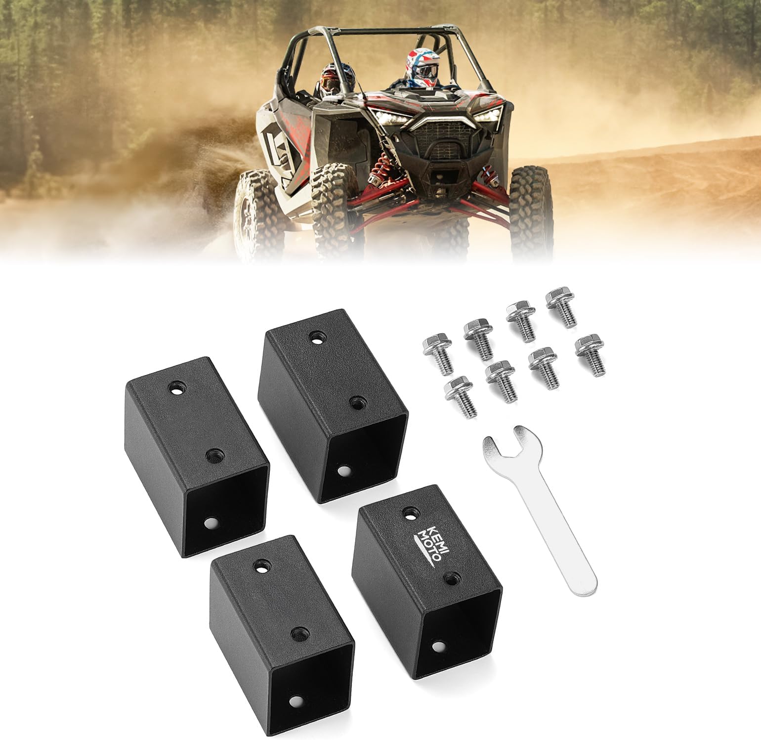 Amazon.com: KEMIMOTO Main Driver Seat Risers by 2" Get Better Driving ...