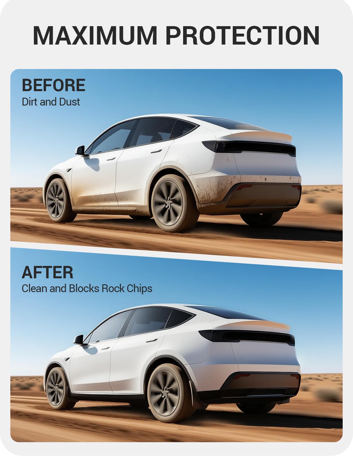 Snapklik.com : BASENOR 2026 2025 Tesla Model Y Juniper Mud Flaps Splash ...