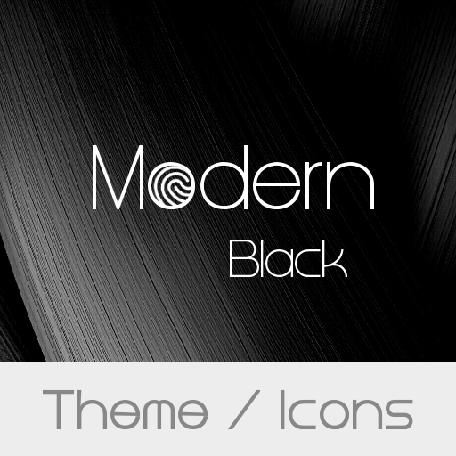 Modern Black Theme and Icons - App on Amazon Appstore