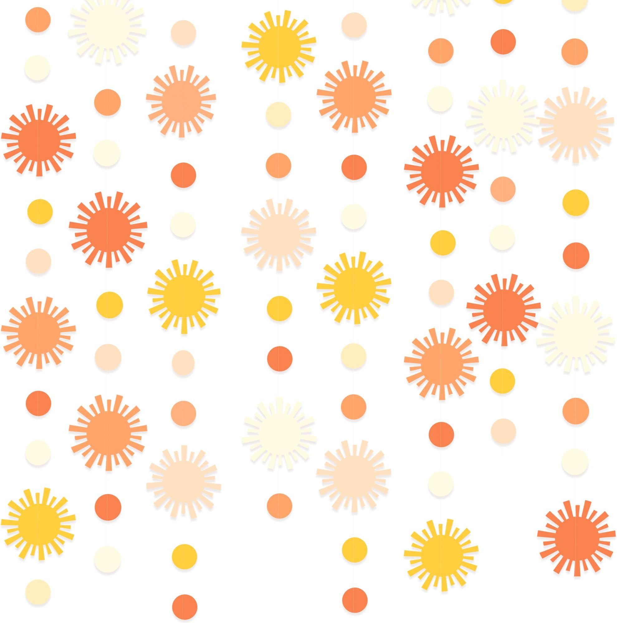 Amazon.com: Sunshine 1st Bday Decor Gold Glitter A Little Sunshine is ...