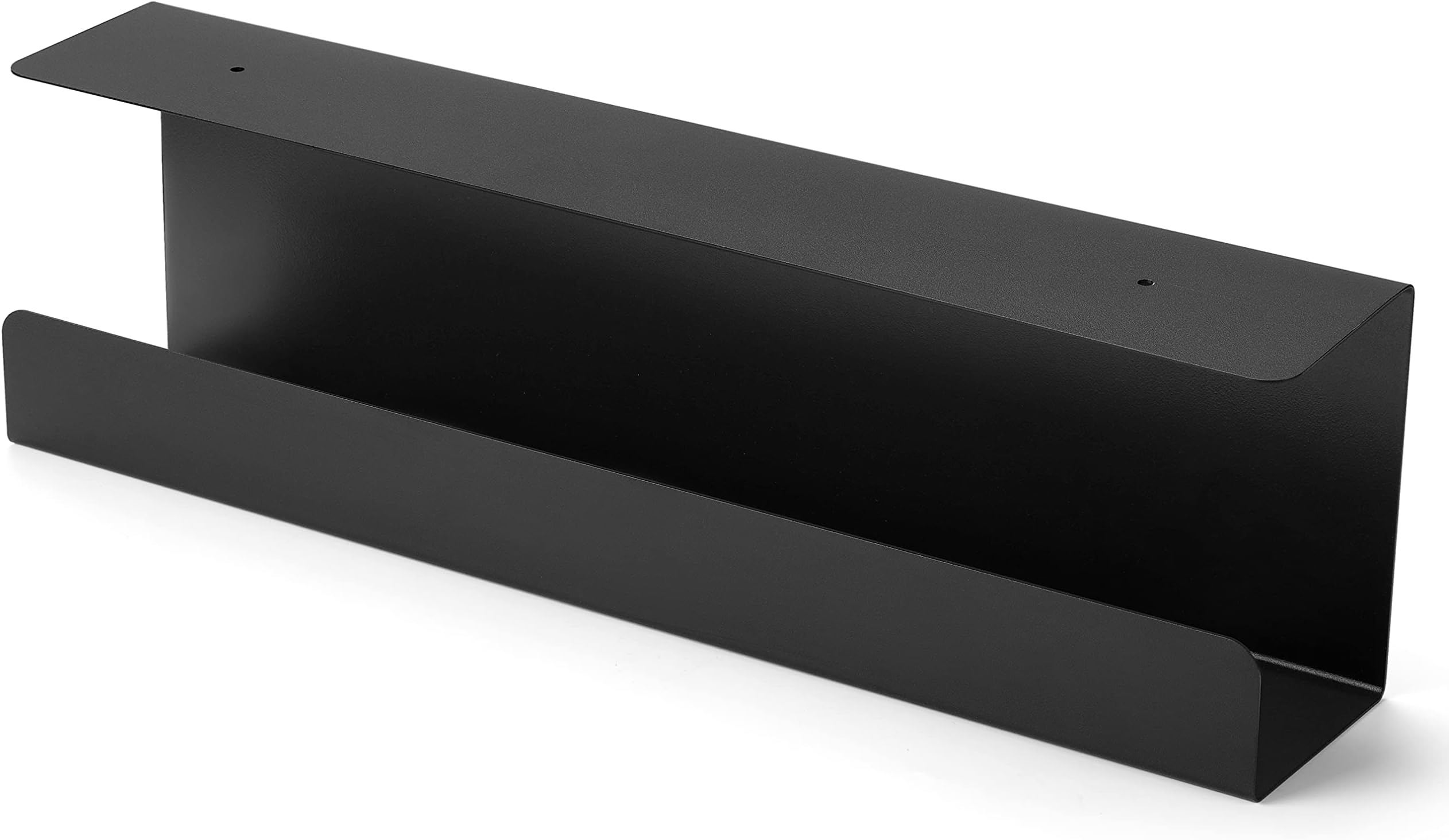 Under Desk Cable Management Tray 17 Inch, Sturdy Metal Cable Tray Under ...