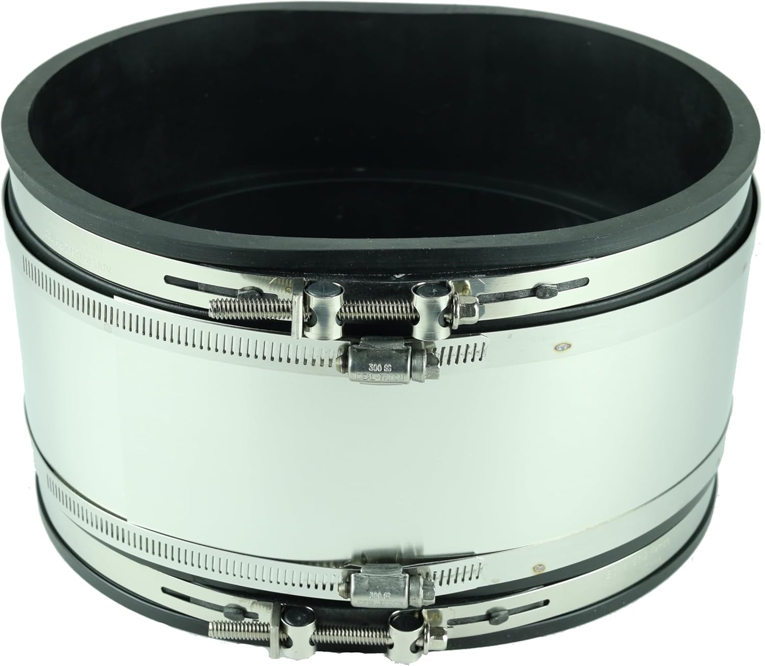 Fernco 5002-66RC 6" Shielded Below Ground Sewer Pipe Coupling for Clay ...