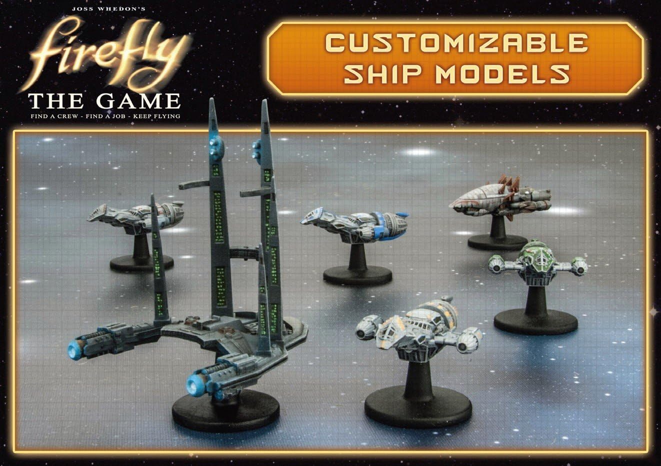 Amazon.com: Firefly The Game Customizable Ship Model : Toys & Games