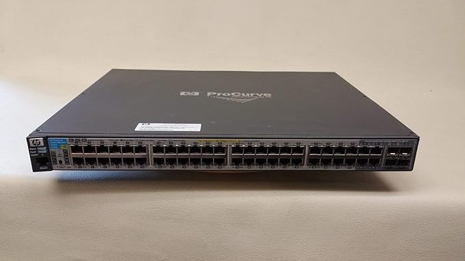 Amazon.com: HP J9148A ProCurve 2910al-48G-PoE Ethernet Switch - 48 ...