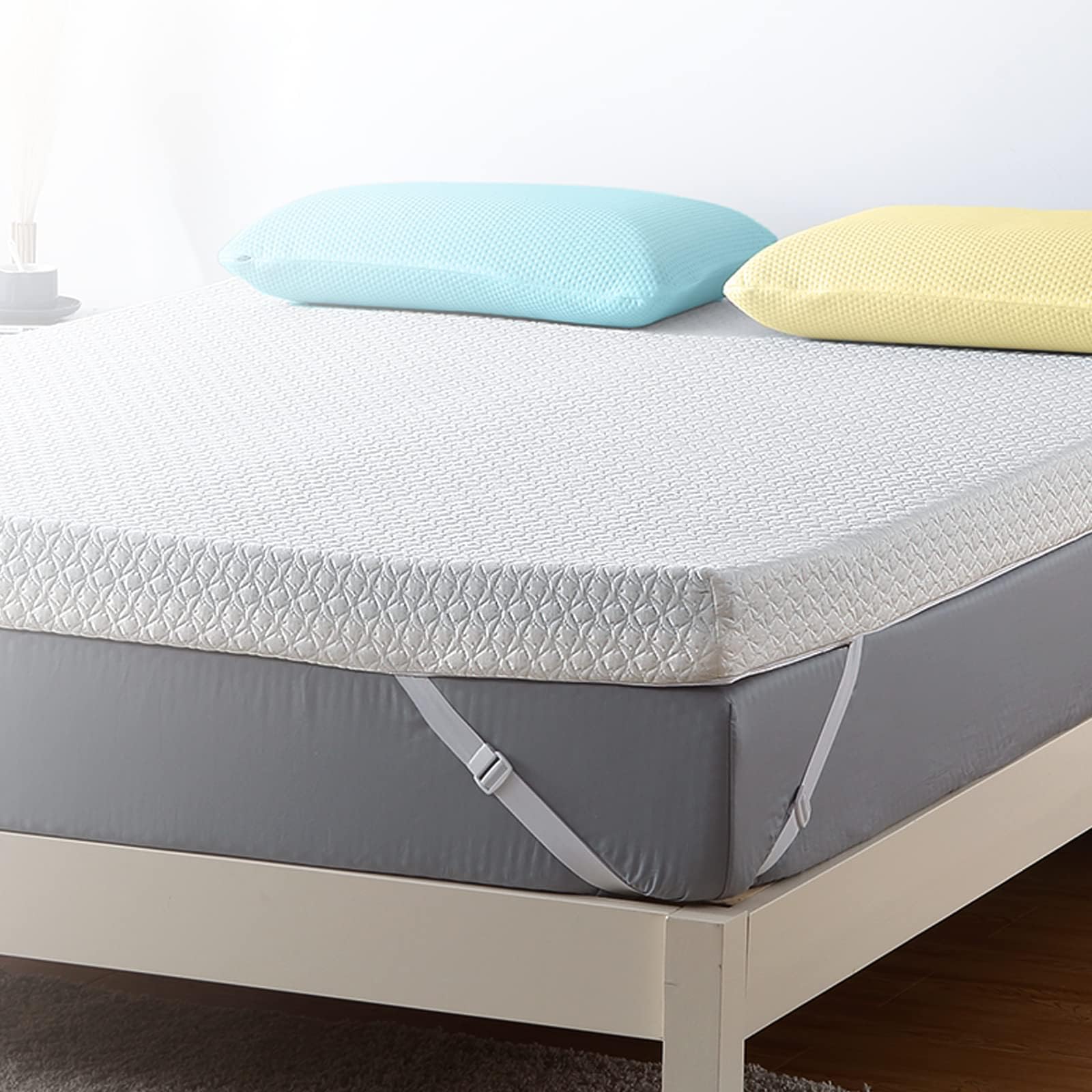 Amazon.com: RV Short Queen Mattress Topper, 4-Inch Memory Foam Mattress ...