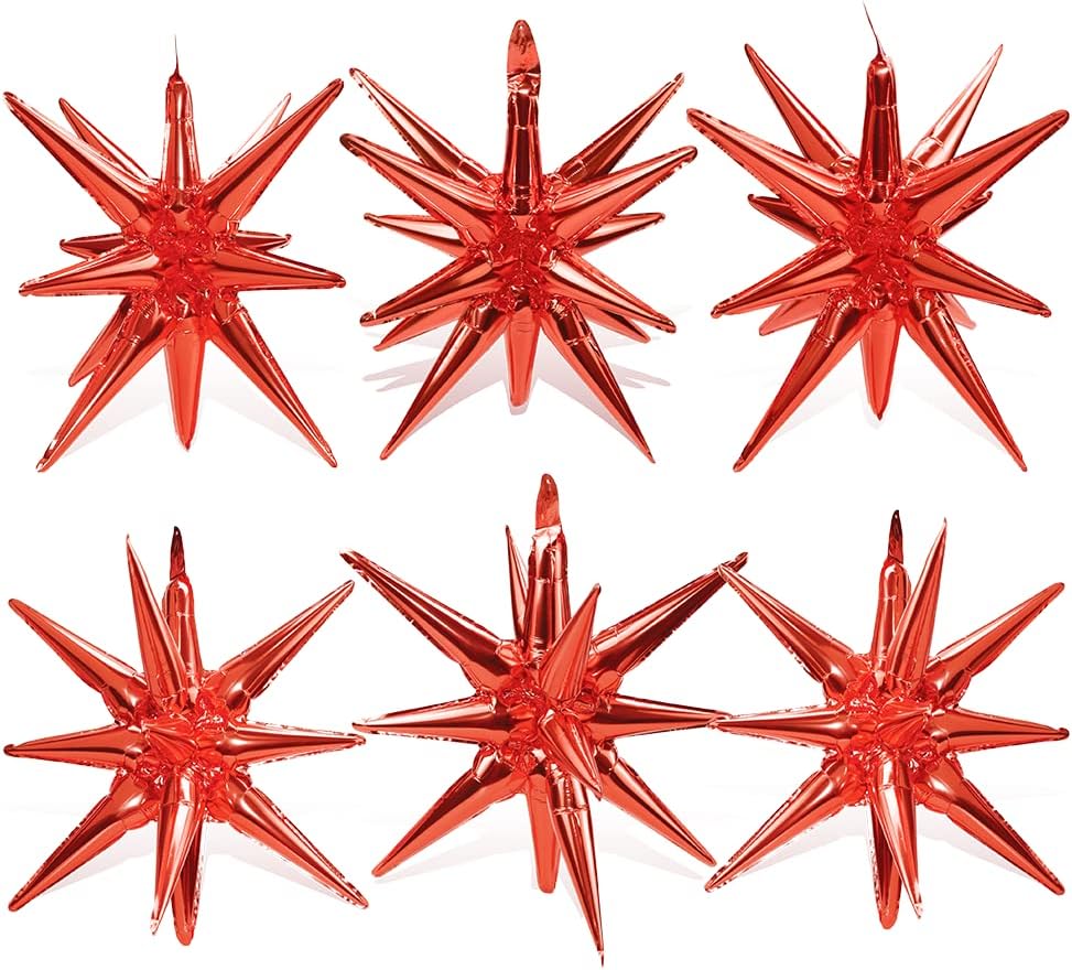 Amazon.com: One Piece Explosion burst Cone Balloon Metallic Fireworks ...