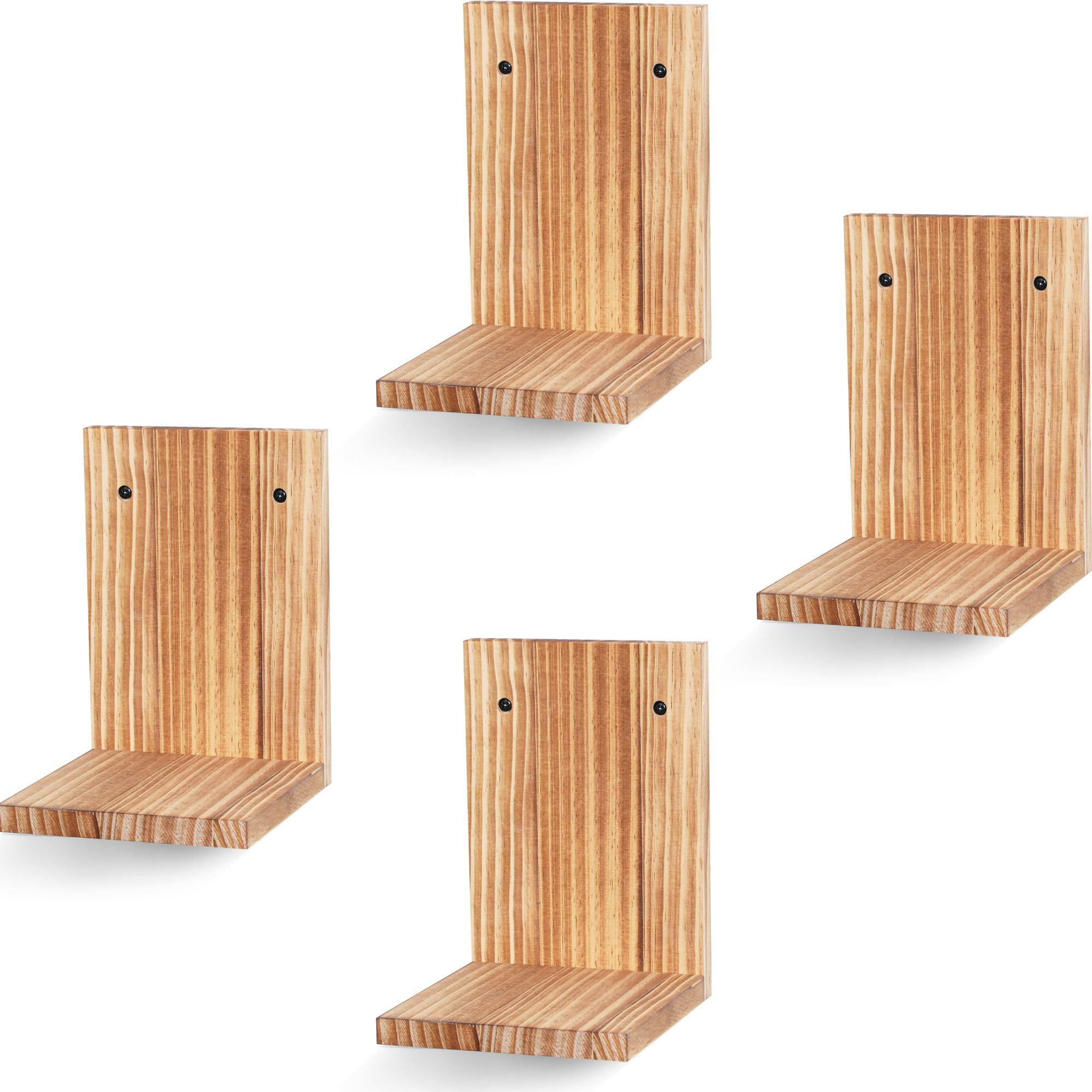 Amazon.com: Small Wall Shelves,Tall Floating Shelf,Mini Ledges Wooden ...