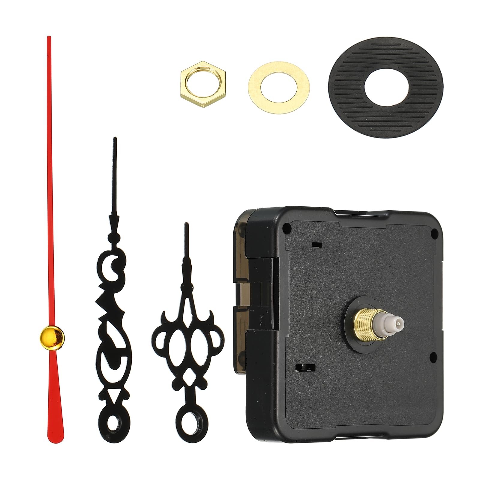 Amazon.com: PATIKIL Clock Mechanism Replacement, Quartz Clock Mechanism ...